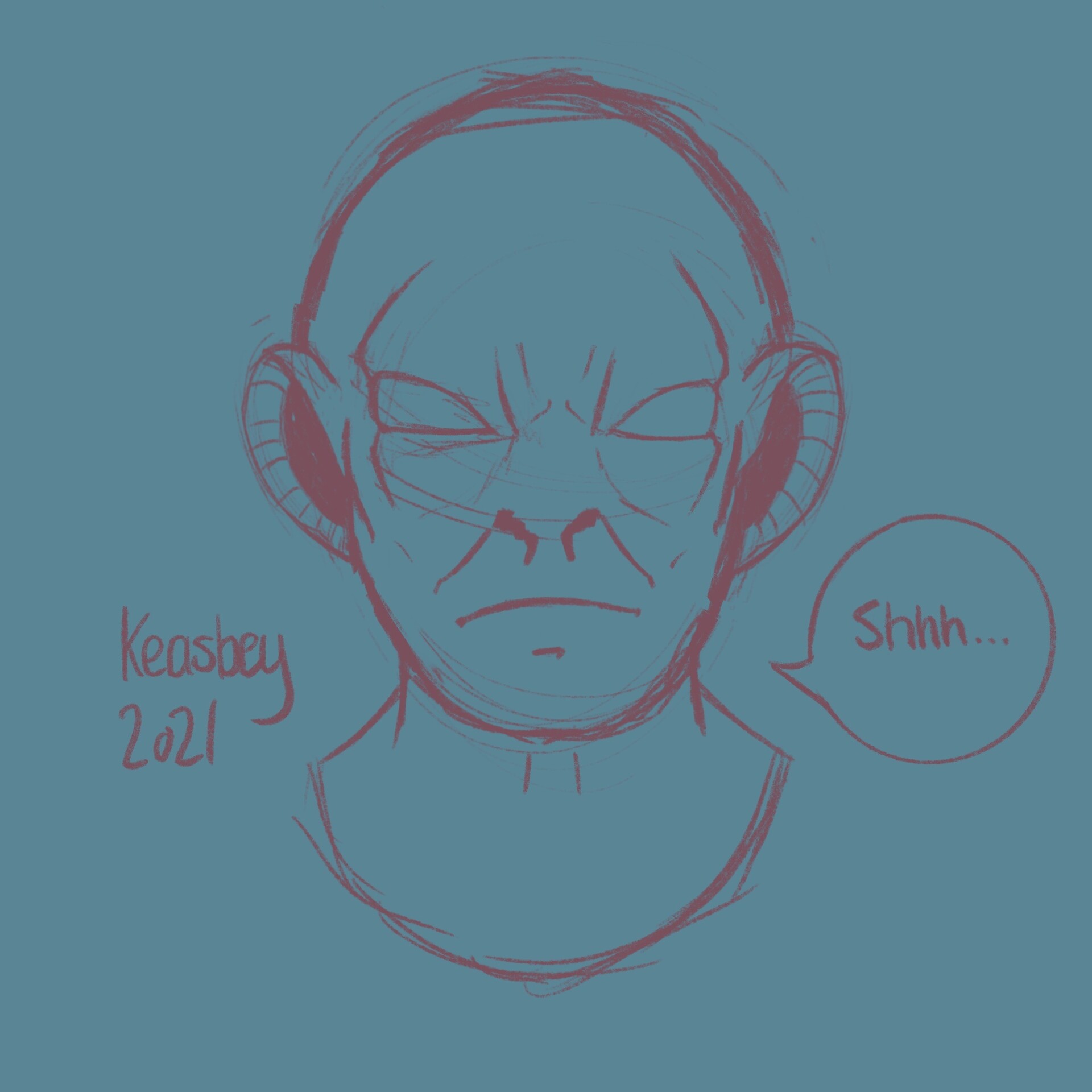 ArtStation - “Shhh…”