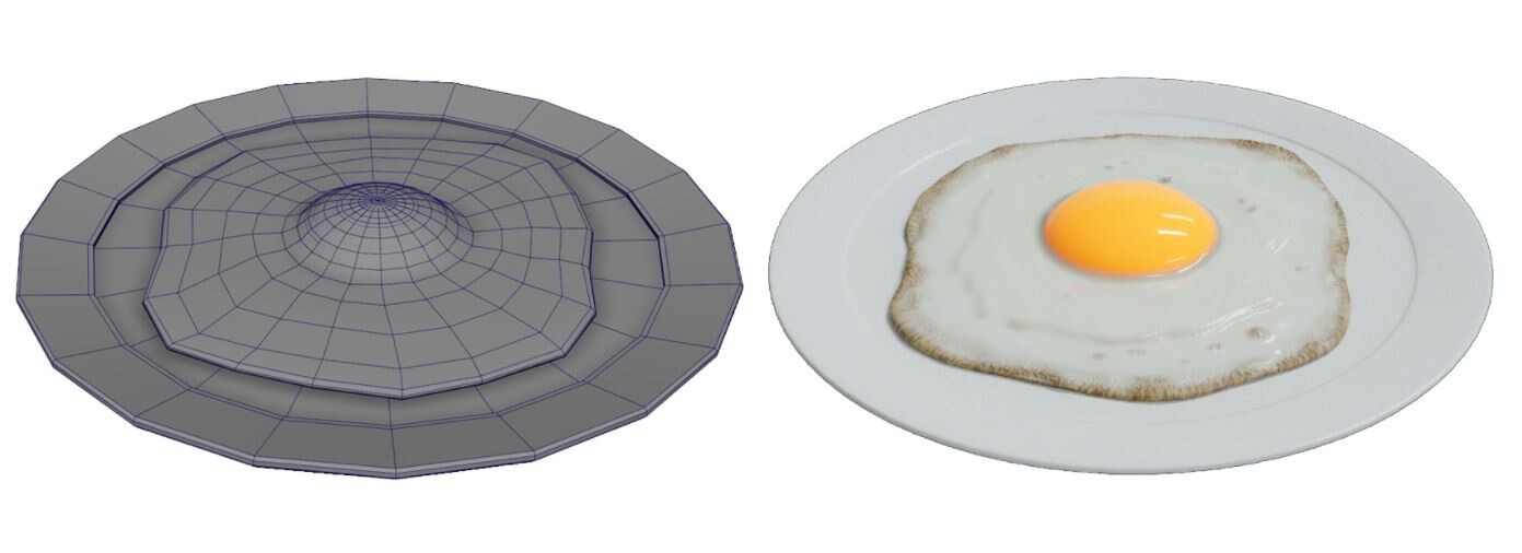 ArtStation - Food - Egg Studies