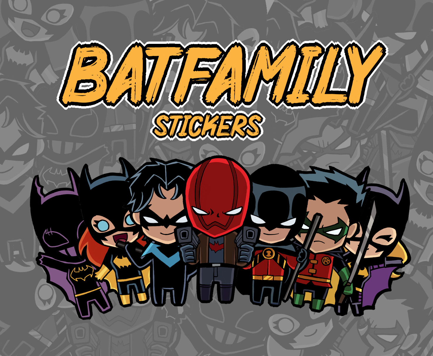ArtStation - Batfamily Stickers