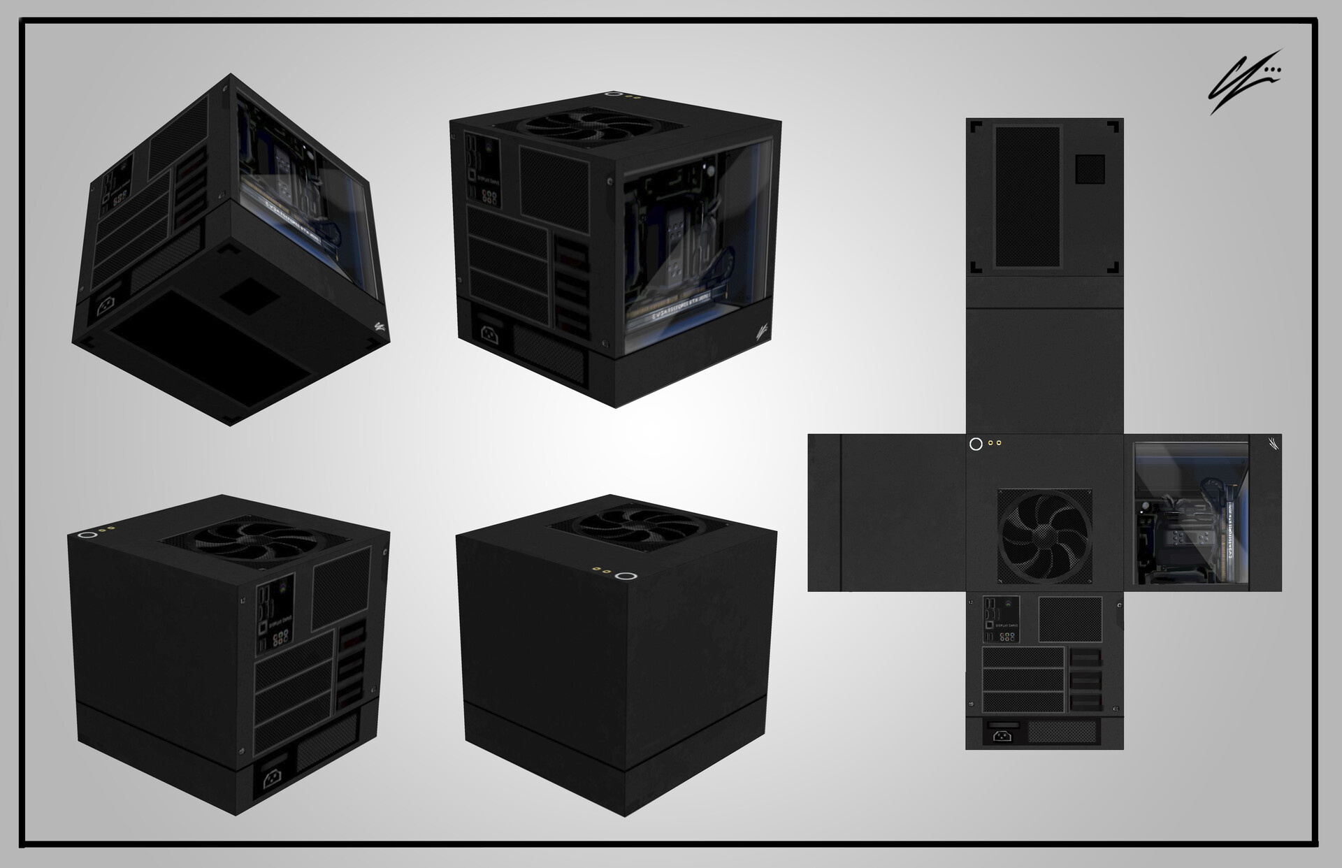 ArtStation - 3D PC model