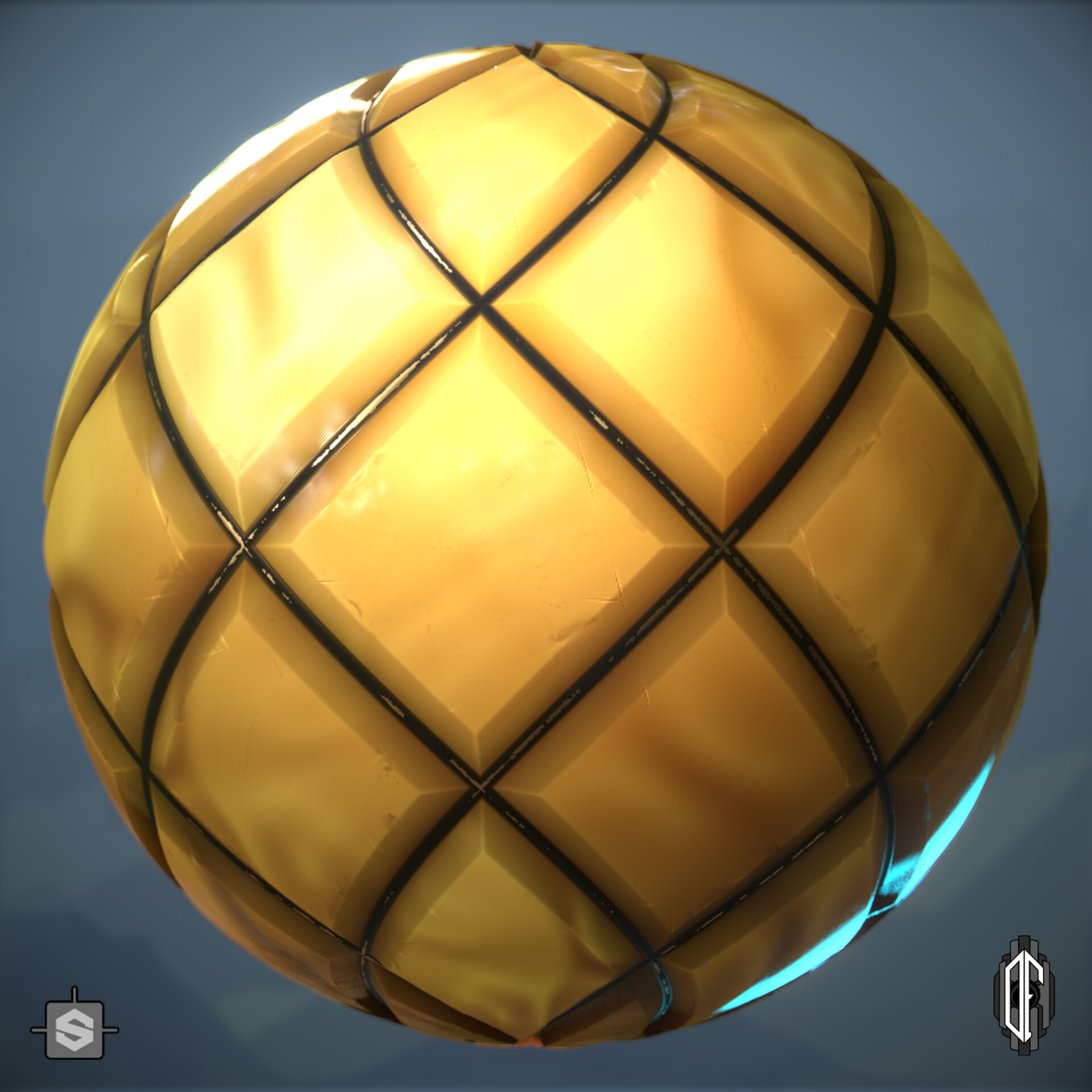 ArtStation - Fantasy Glass Material