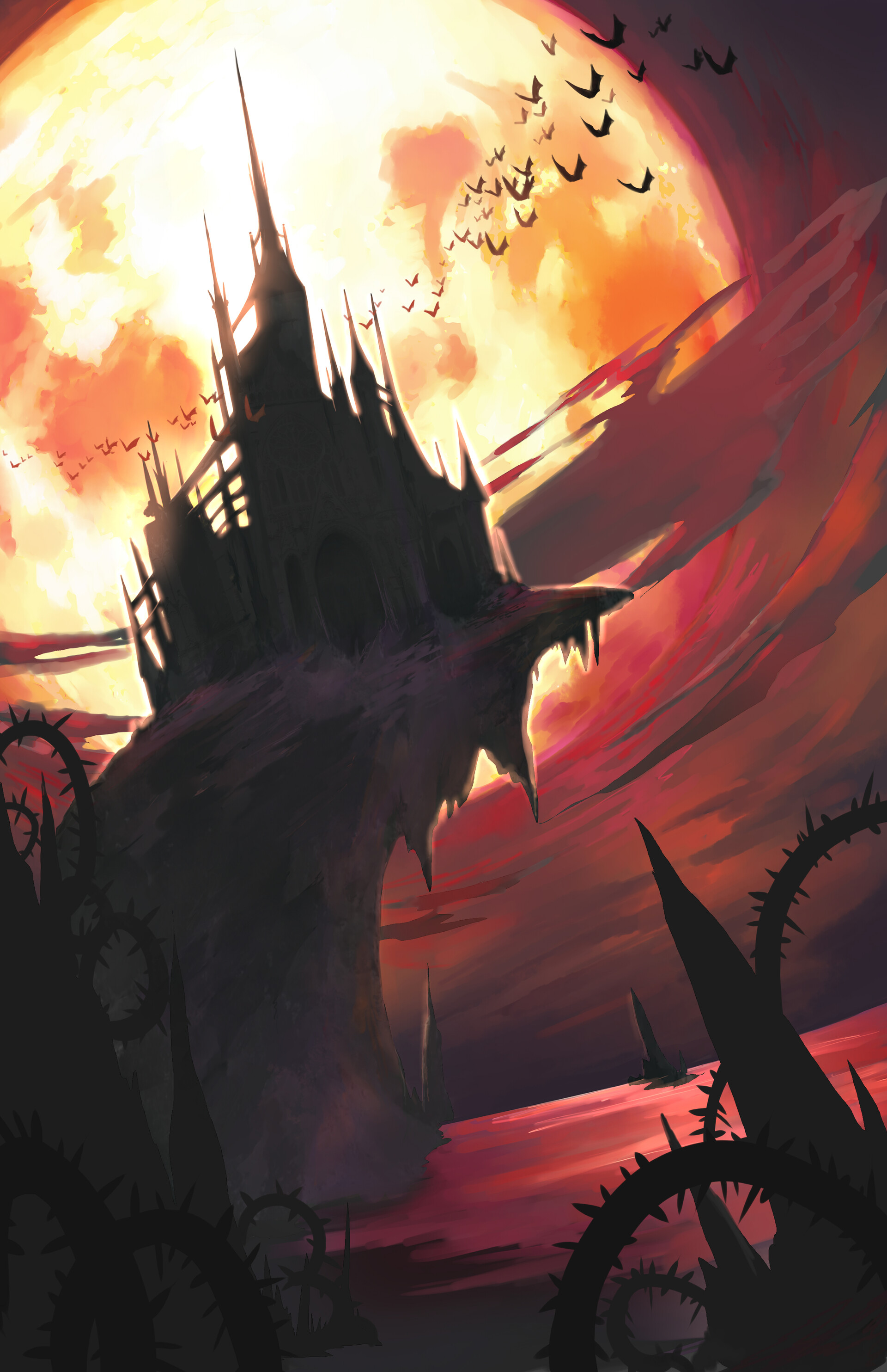 ArtStation - Cursed Castle