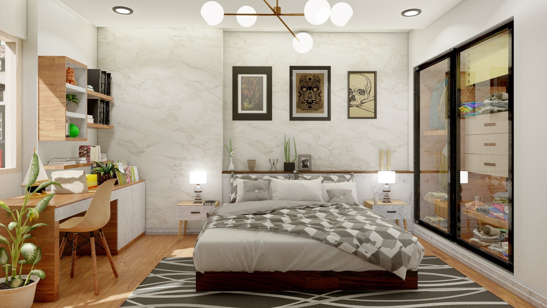 ArtStation - bedroom 6