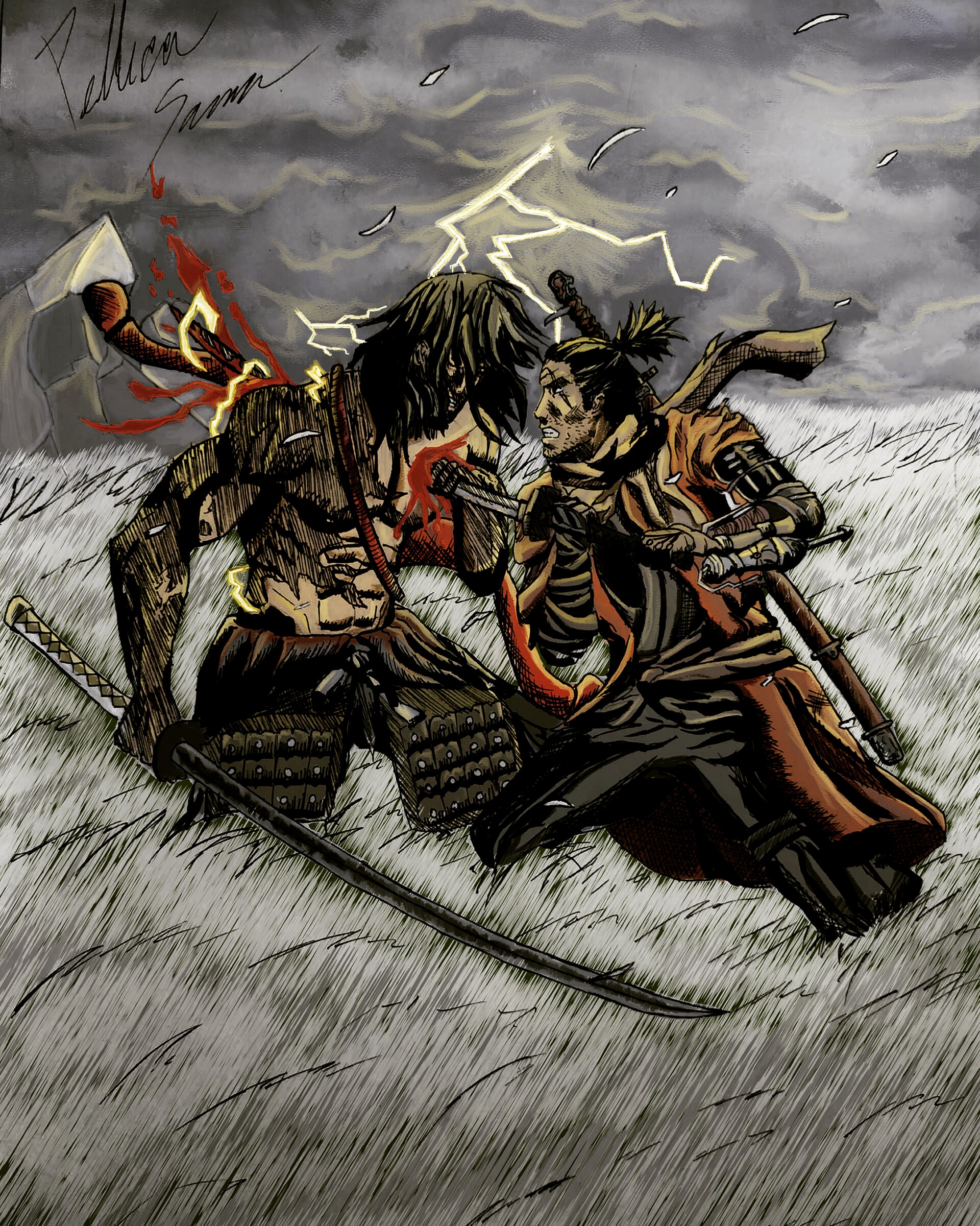 Artstation Sekiro Vs Genichiro