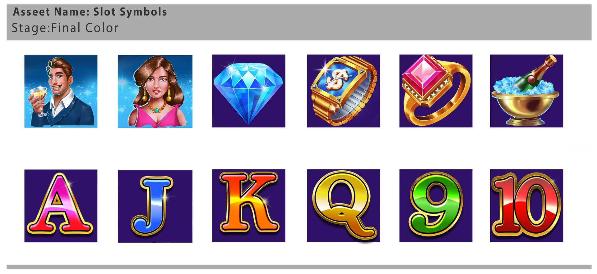 ArtStation - Jackpot Hit Slots - Casino Win Game Art