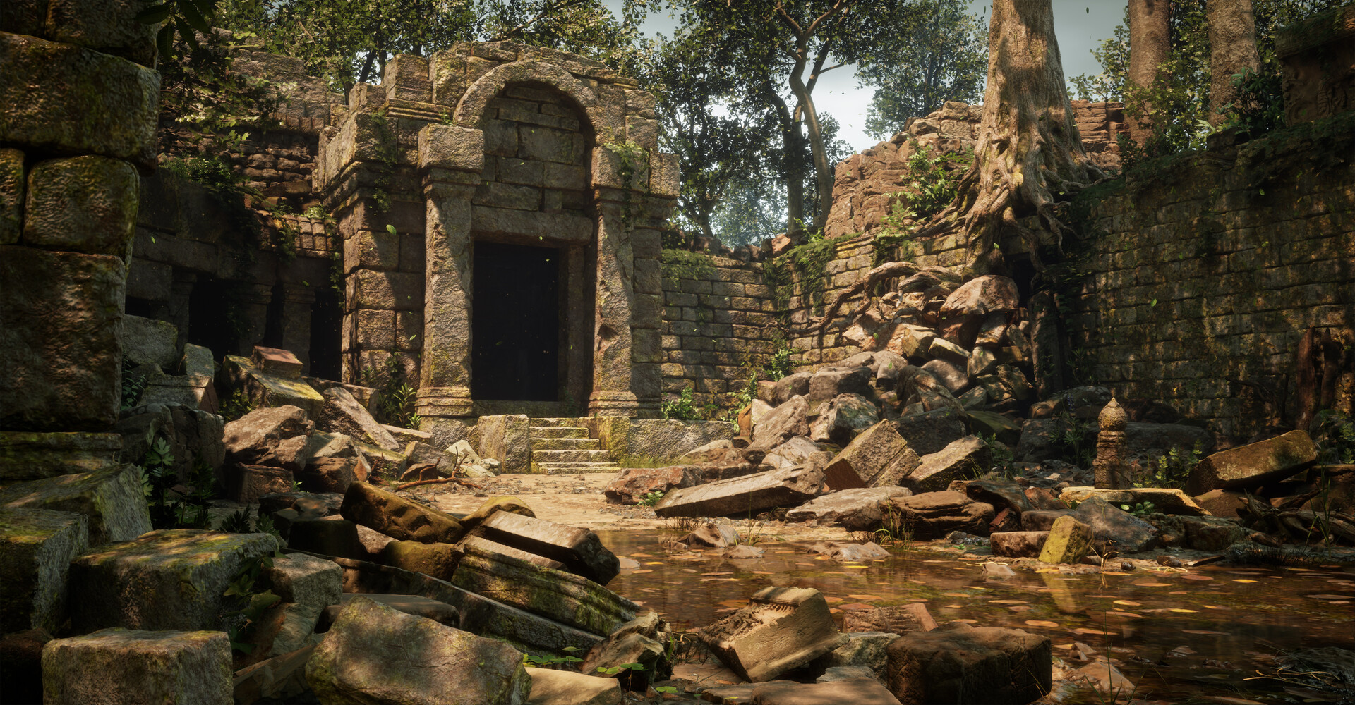 ArtStation - Temple Ruins