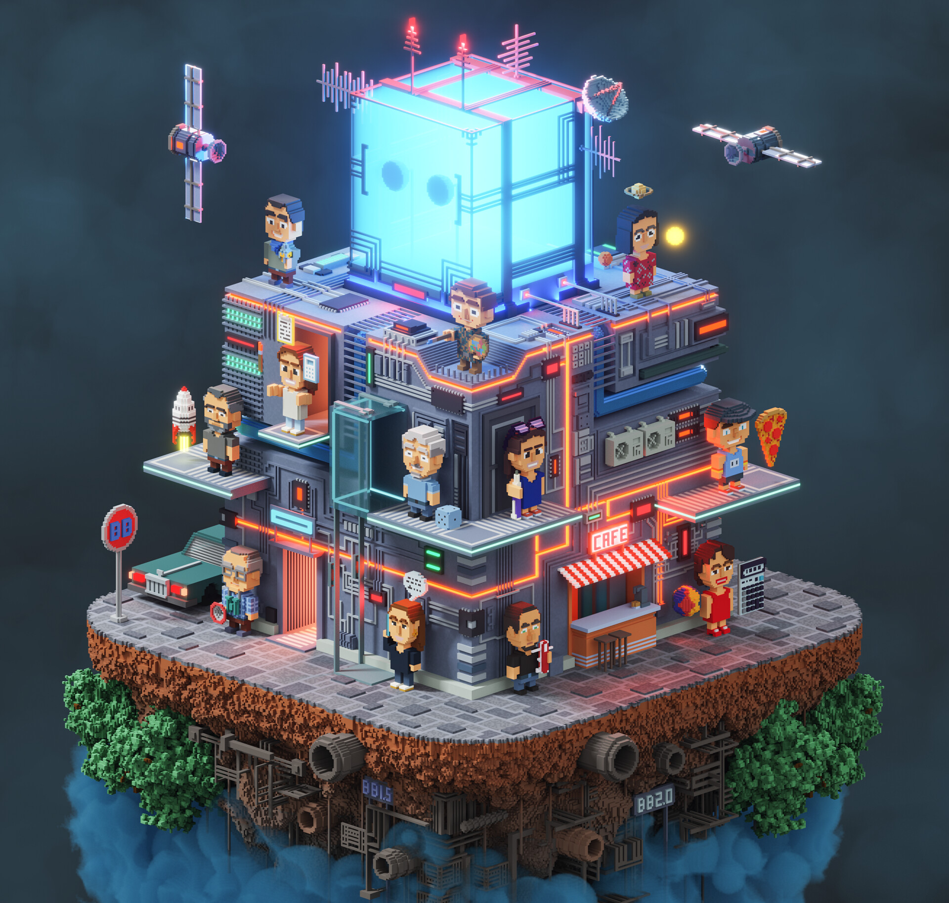 ArtStation - The Blue Box