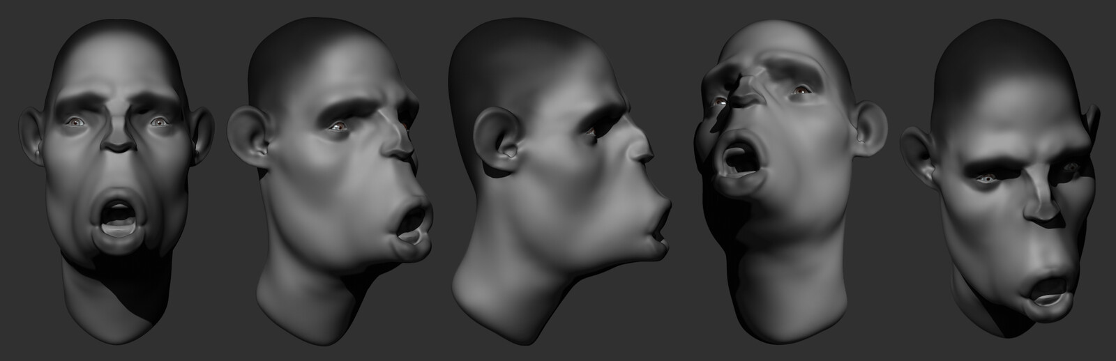 YuChi Chin - Speed sculpting exercise - 2021 Week3 Part1