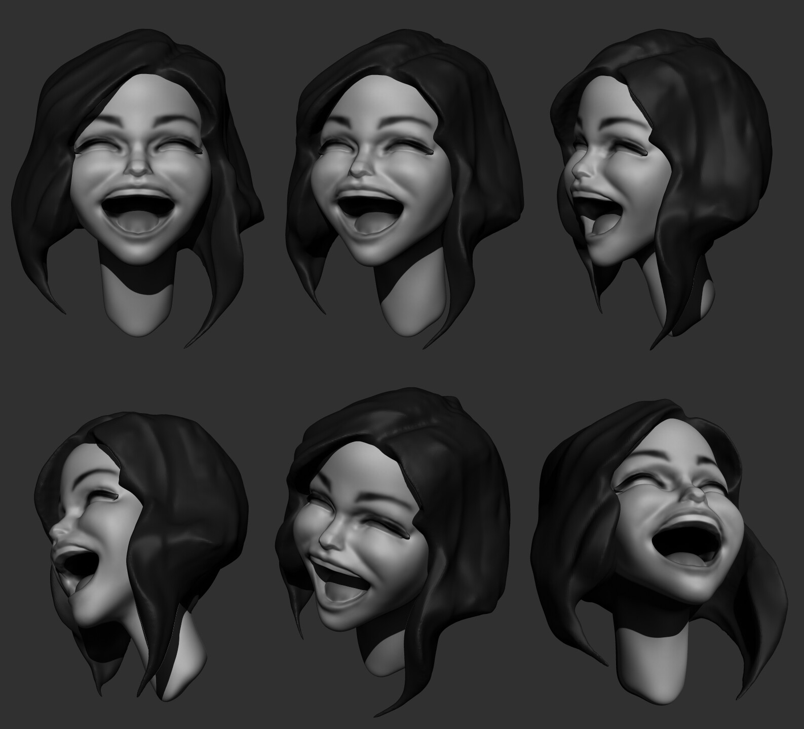 ArtStation - Speed sculpting exercise - 2021 Week2 Part3