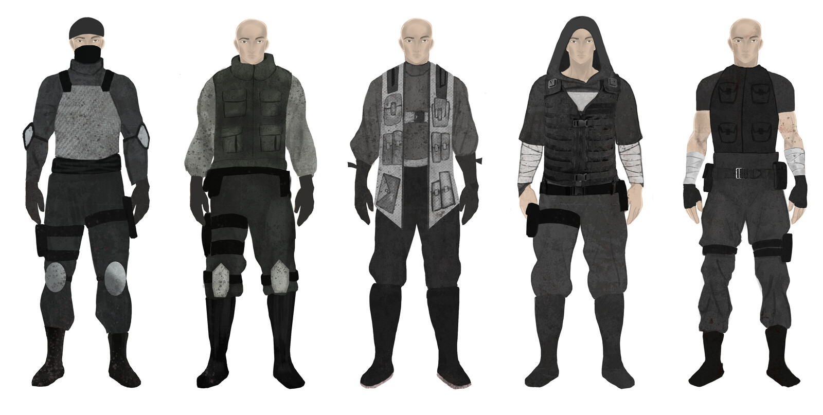 Layla Sulaiman - Fallout: Fukushima - Armour Sets