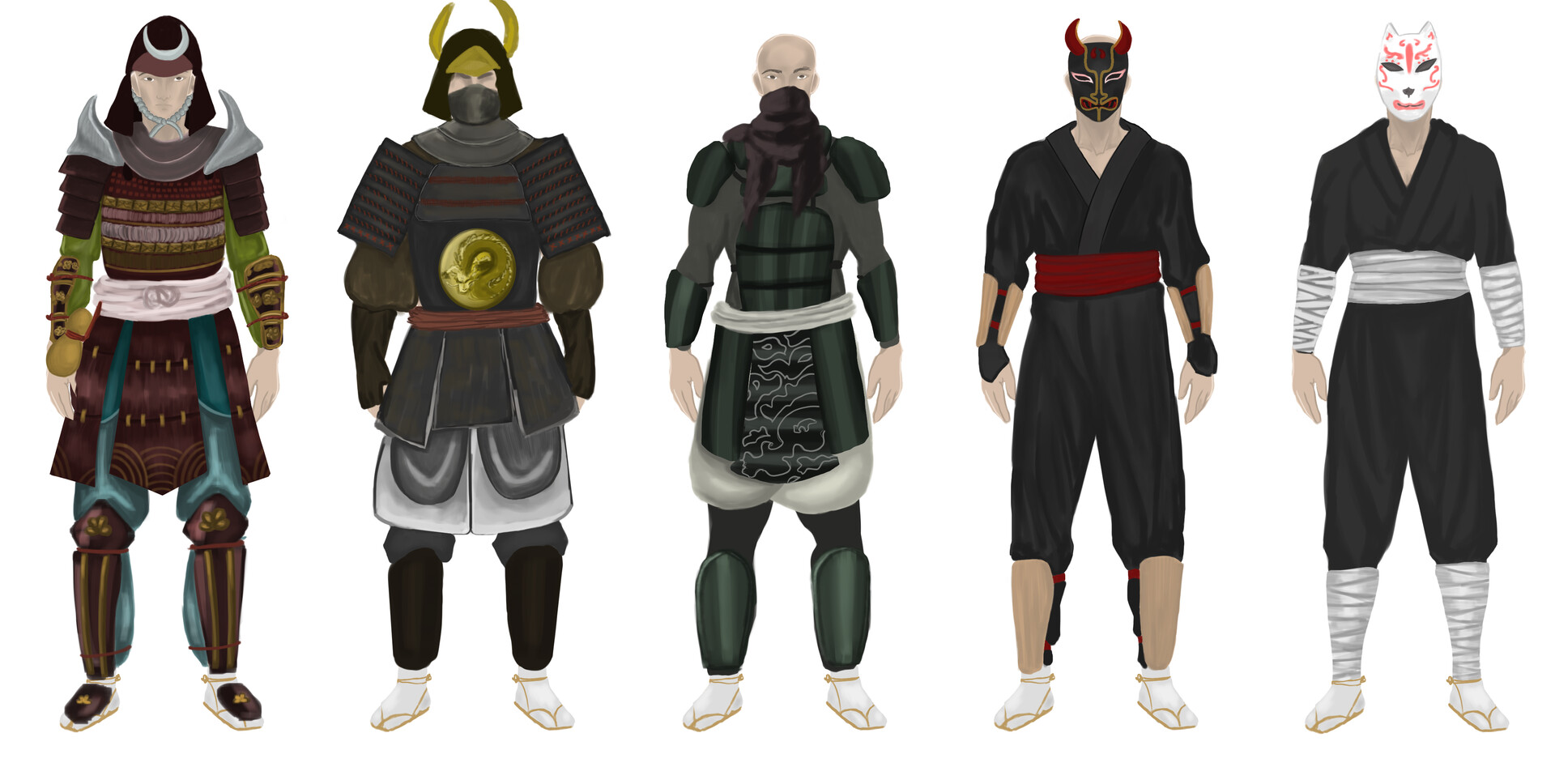 ArtStation - Fallout: Fukushima - Armour Sets