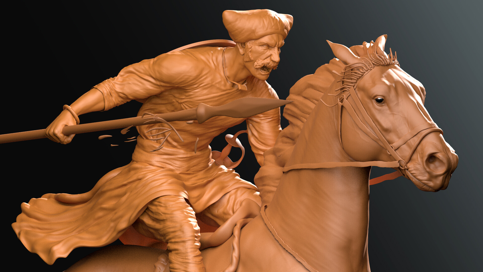 ArtStation - Mavla - Maratha Soldier