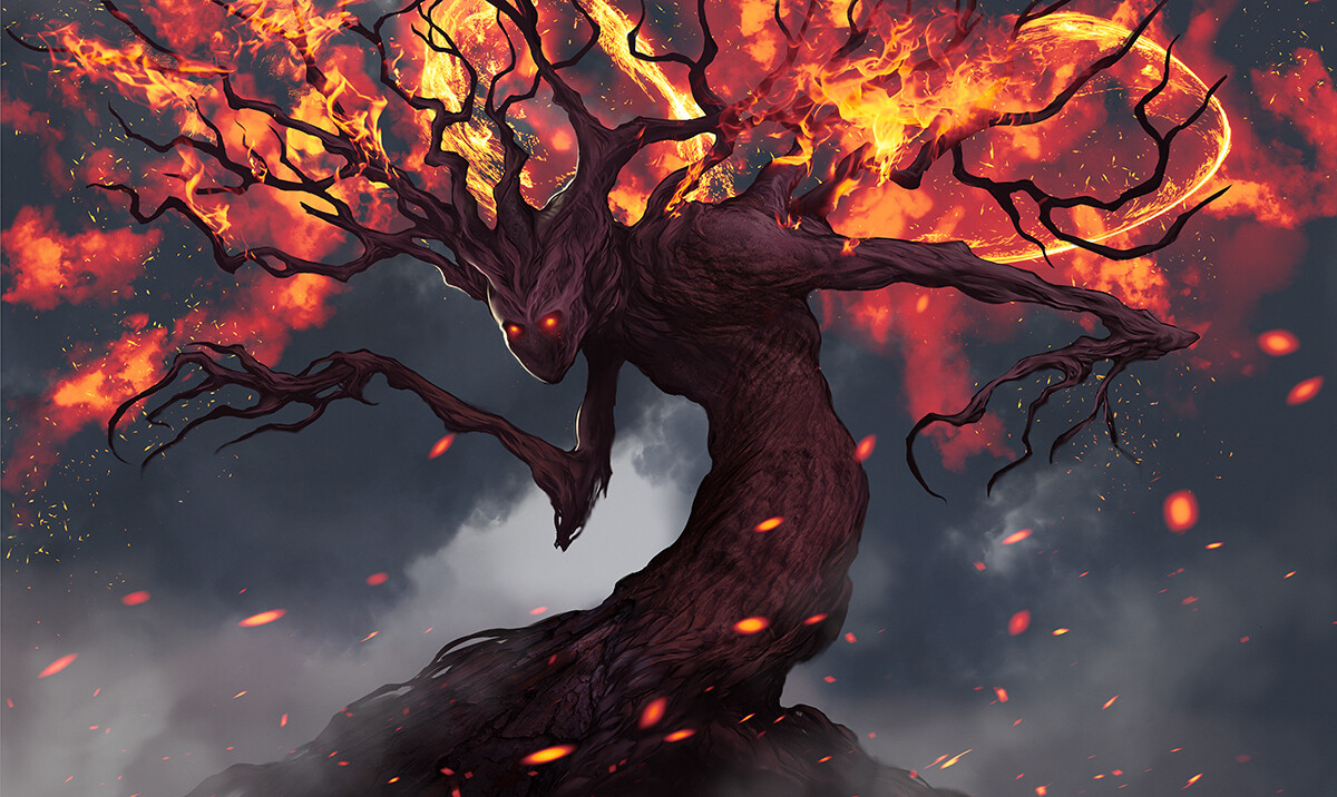 A Light Elemental by Linda Lithén : ImaginaryElementals