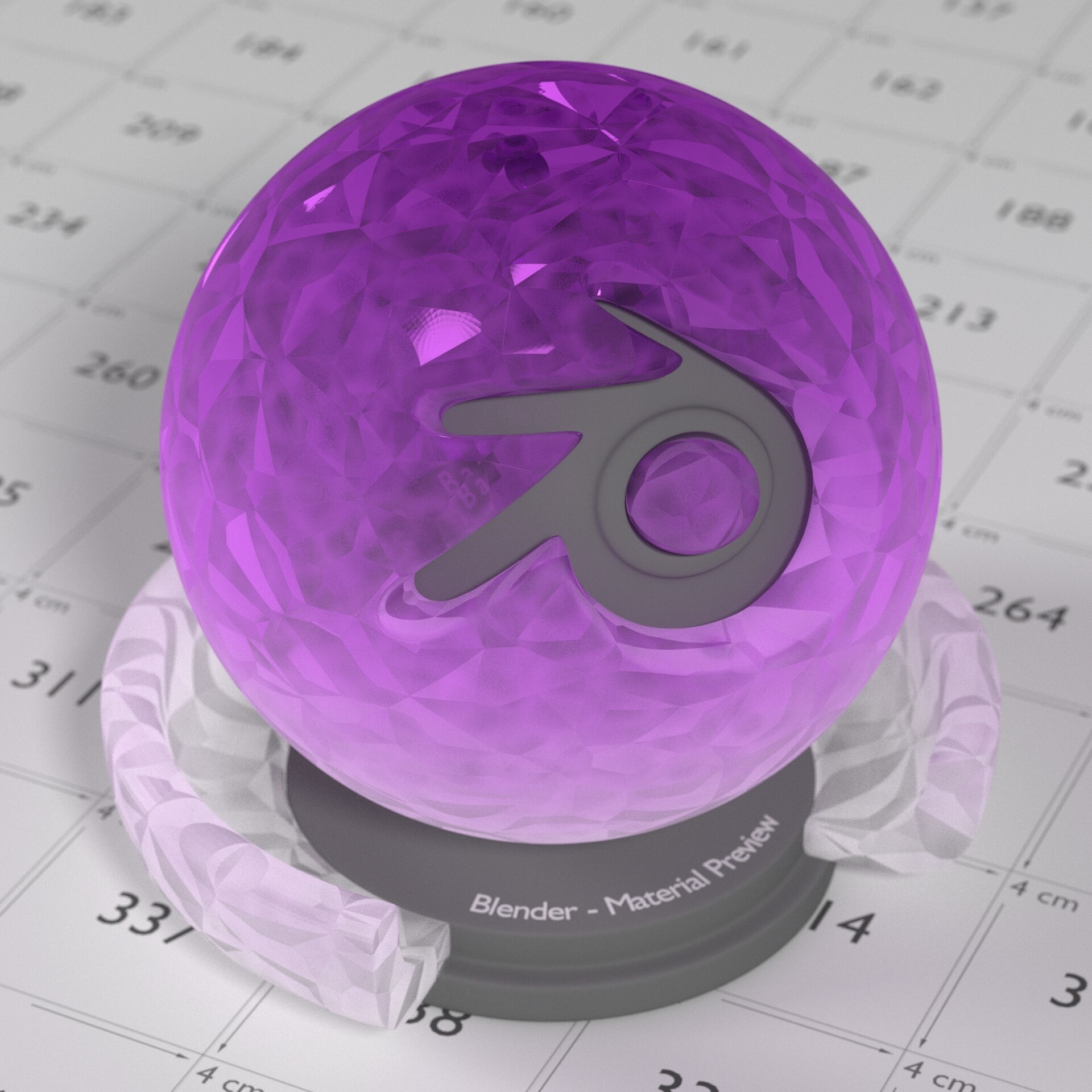 Batıhan Kayış - Procedural Amethyst Blender Material