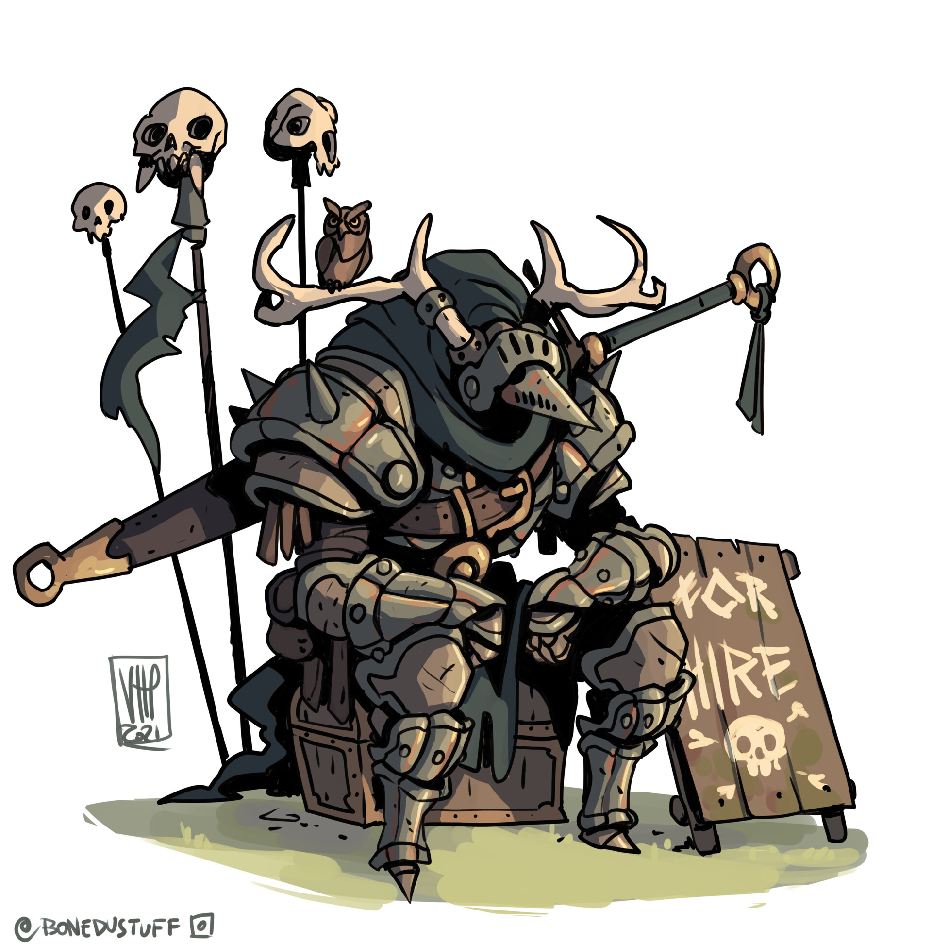 Old Stark Knight, Game of Thrones fanart by Xia Taptara : ImaginaryArmor