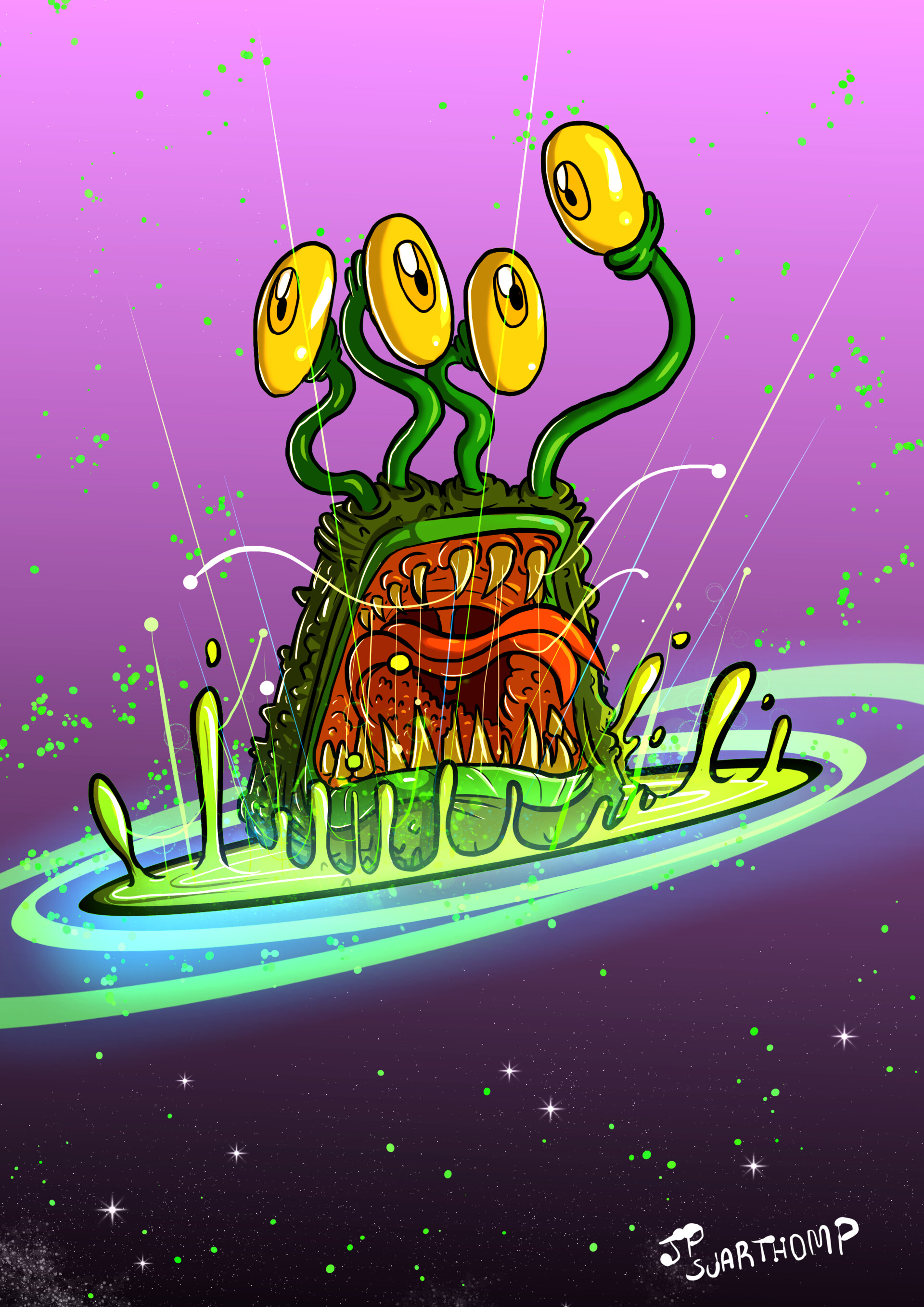 ArtStation - Portal Monster