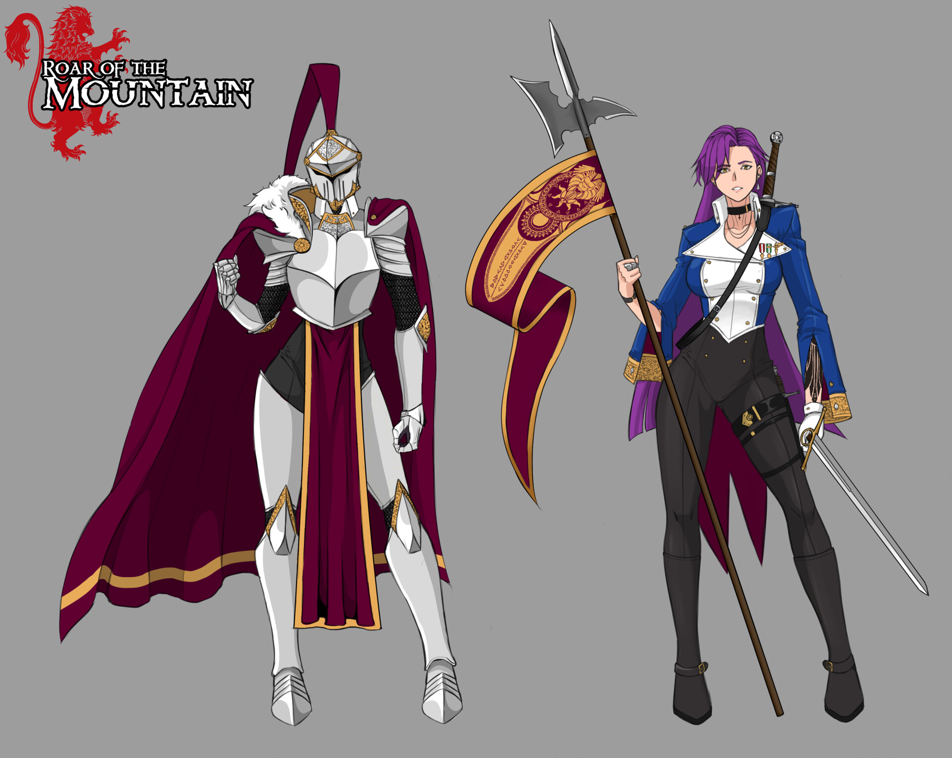 ArtStation - Character Sheet - Torra, Holy Knight General