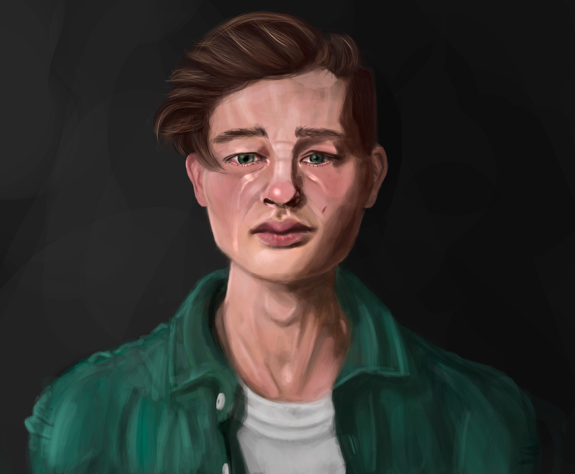 ArtStation - Crying Man