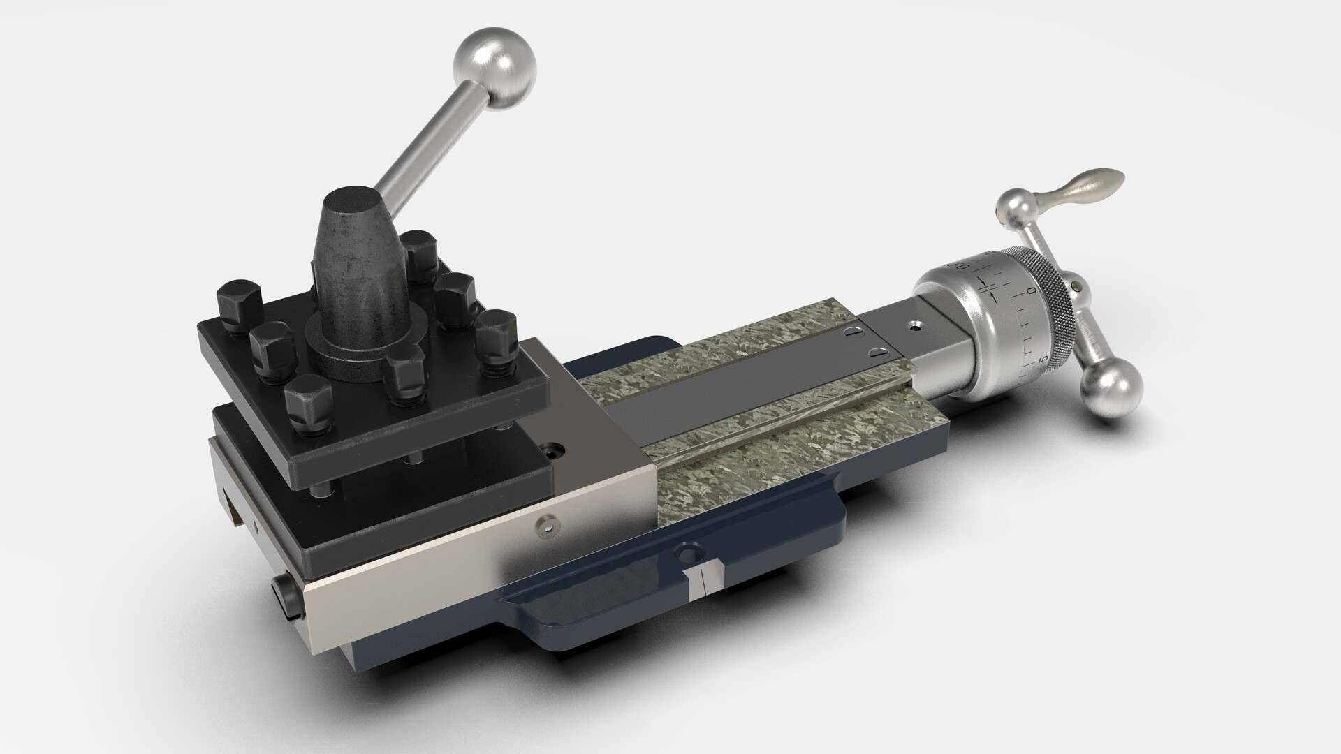 ArtStation - TV-16 Lathe Compound Rest with Tool Holder