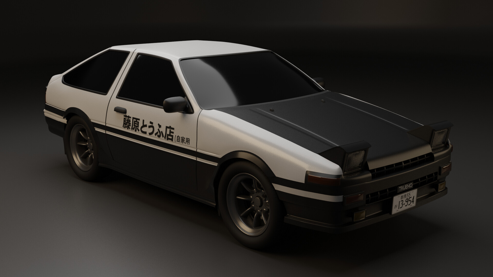 Car Initial D Trueno