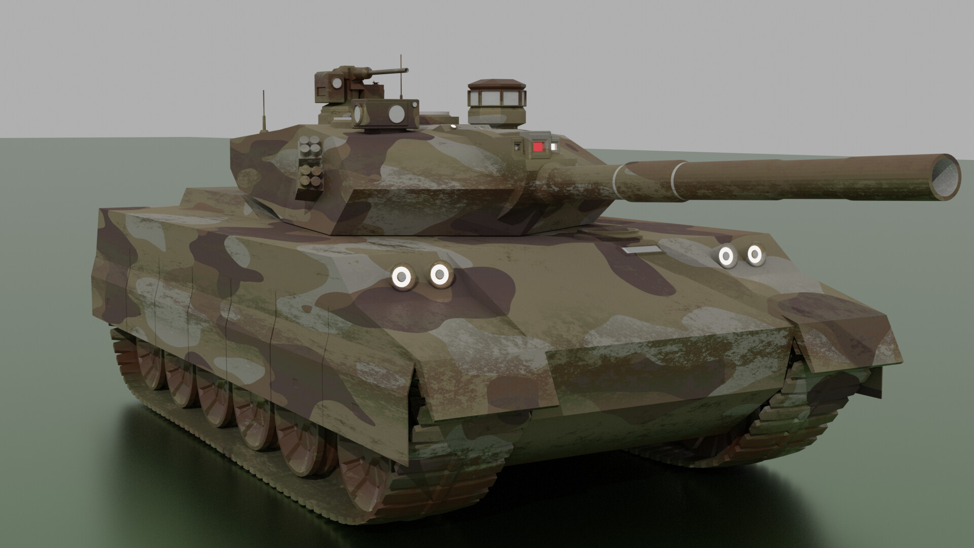 ArtStation - Blender Tank - X Concept-2 - 238DZ