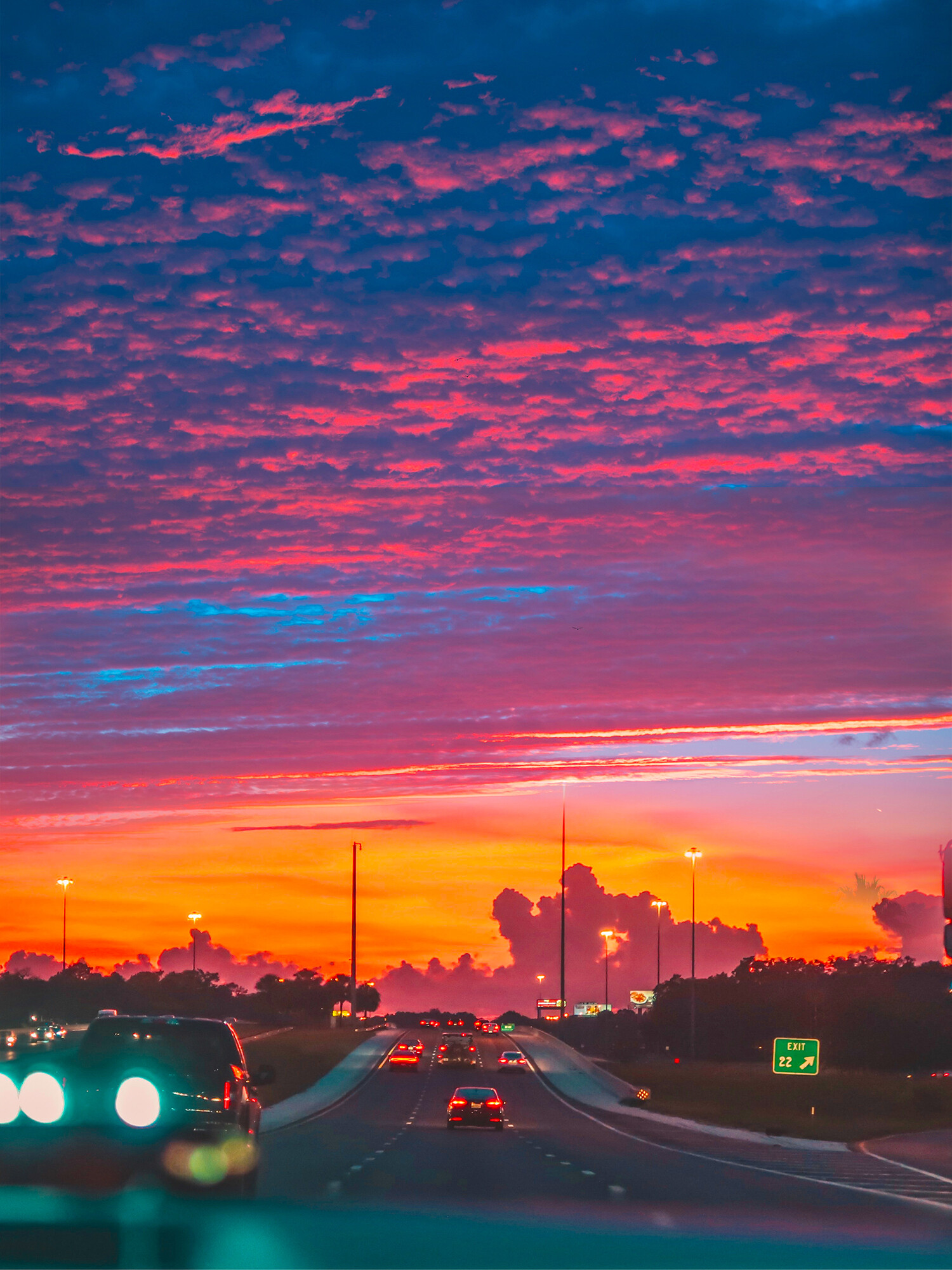 ArtStation - Cloudy Sunset