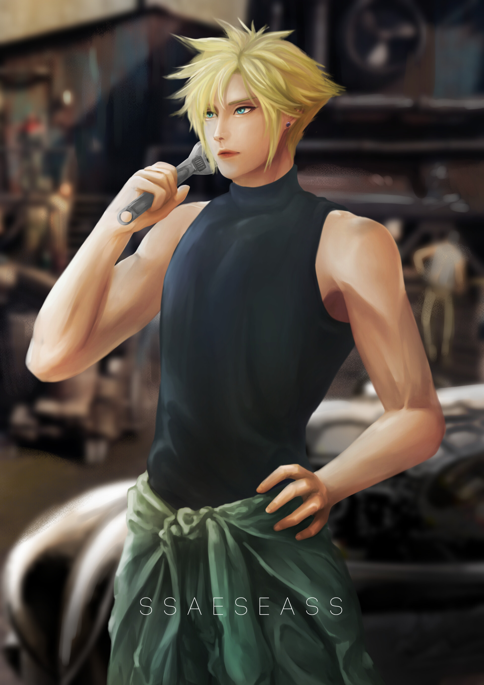 ArtStation - Cloud Strife | Final Fantasy 7 Remake