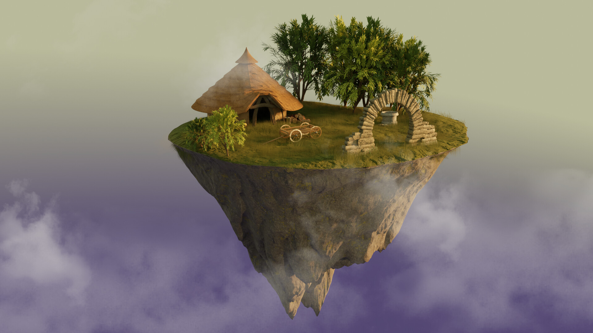 ArtStation - 3D environment concept