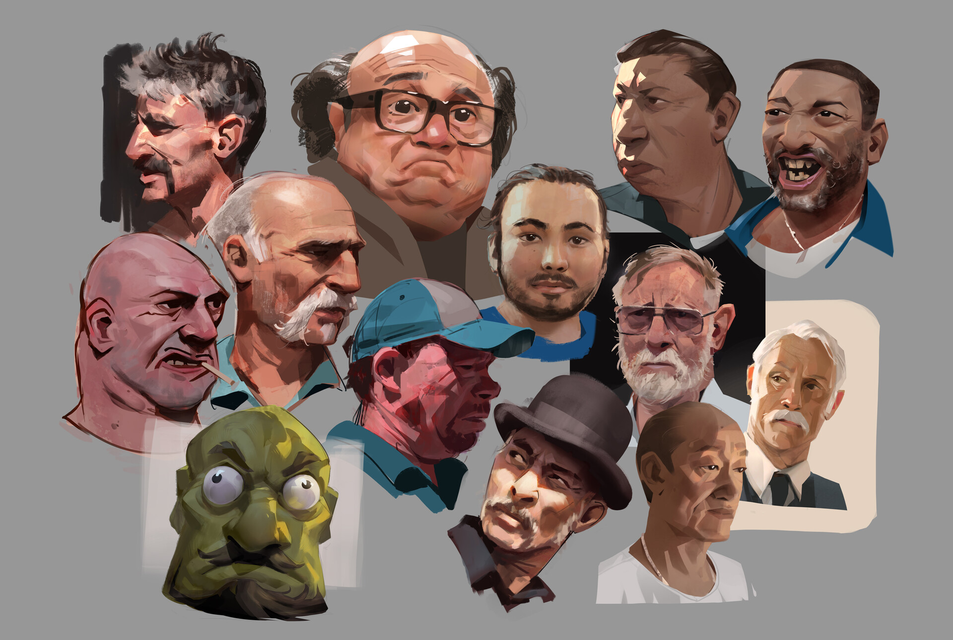 ArtStation - studies and sketches