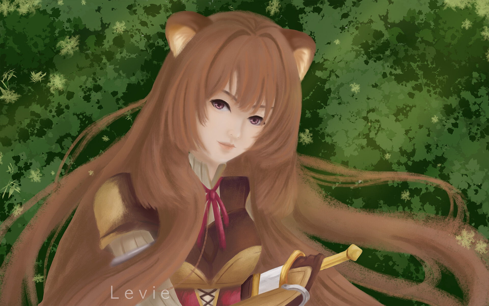 ArtStation - Raphtalia - Tate no Yuusha