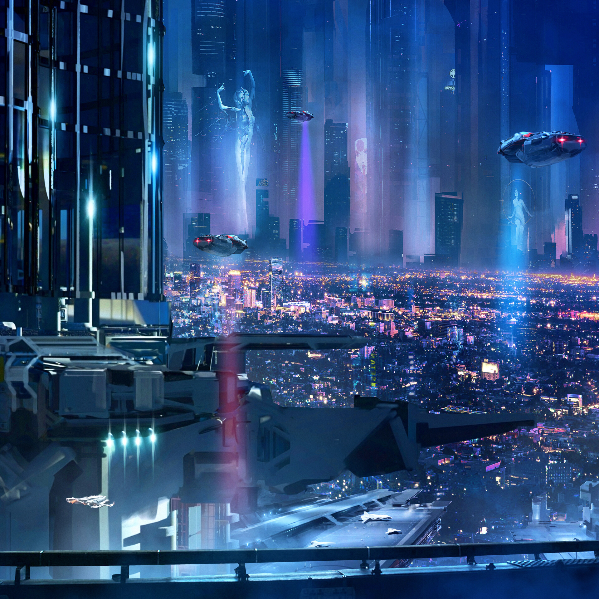 ArtStation - Sci-Fi City