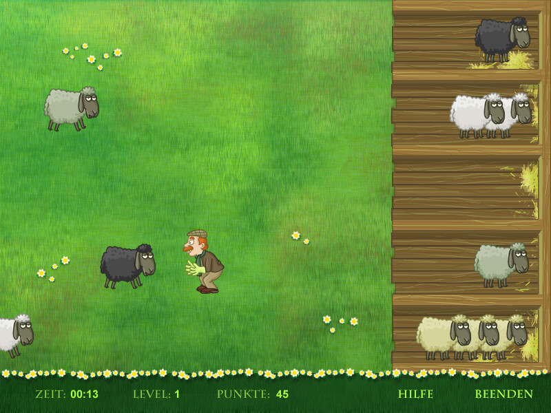 ArtStation - Sheep Sorting Game