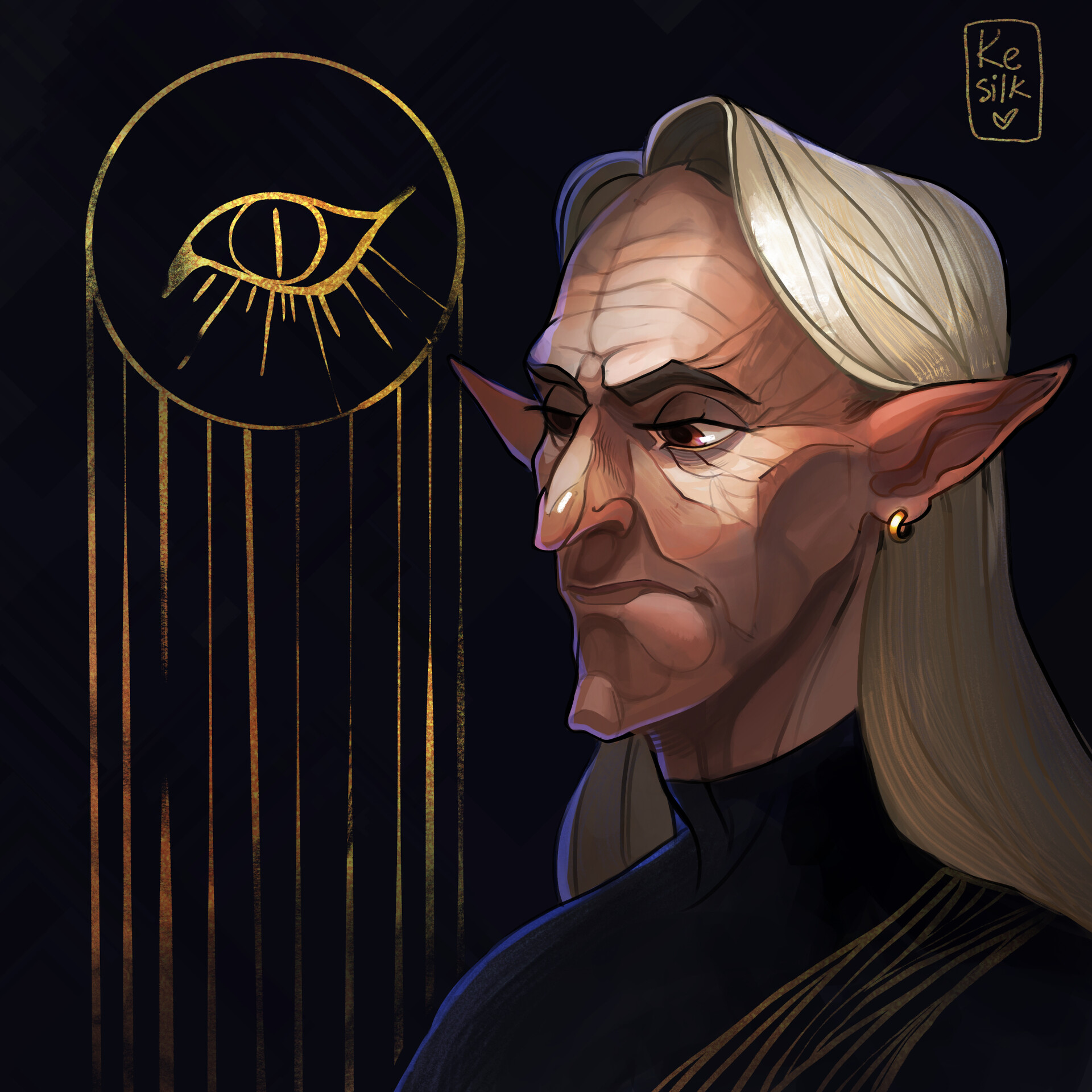 ArtStation - Elf mage