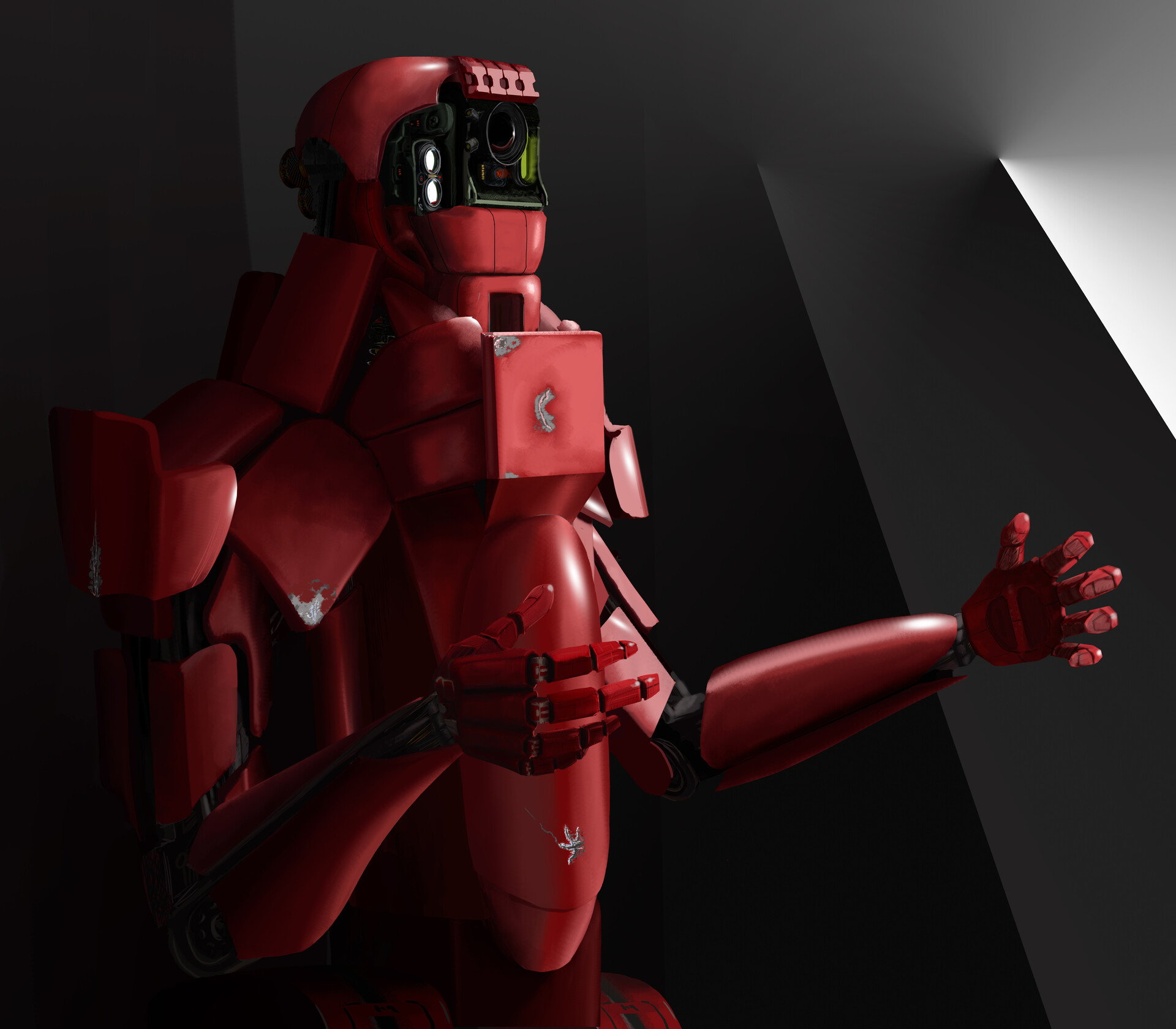 ArtStation - Red blank