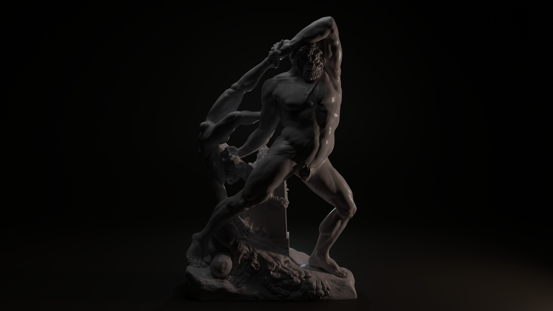 ArtStation - Antonio Canova "Ercole e Lica"