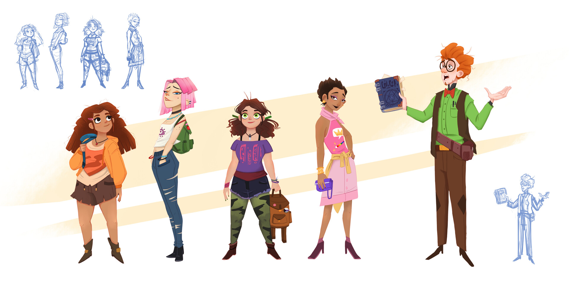 ArtStation - "Just Normal" - Character Design