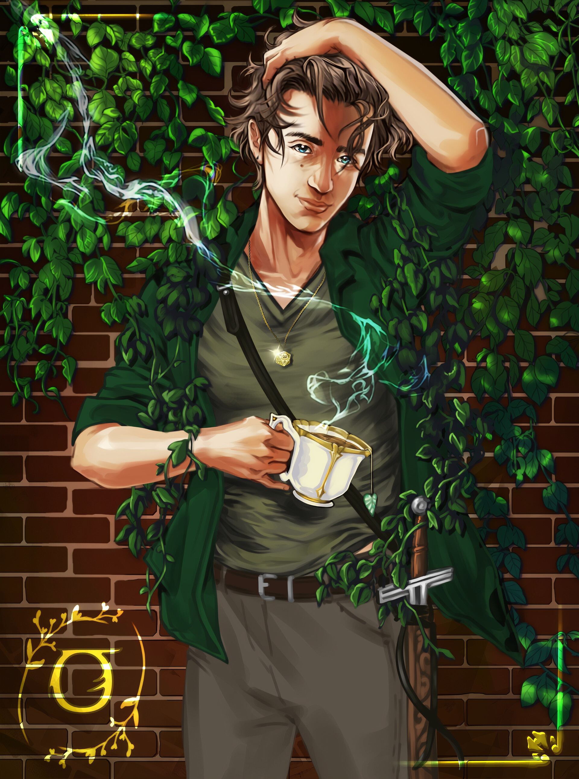 ArtStation - Oak_H3art [Streamer Fanart]