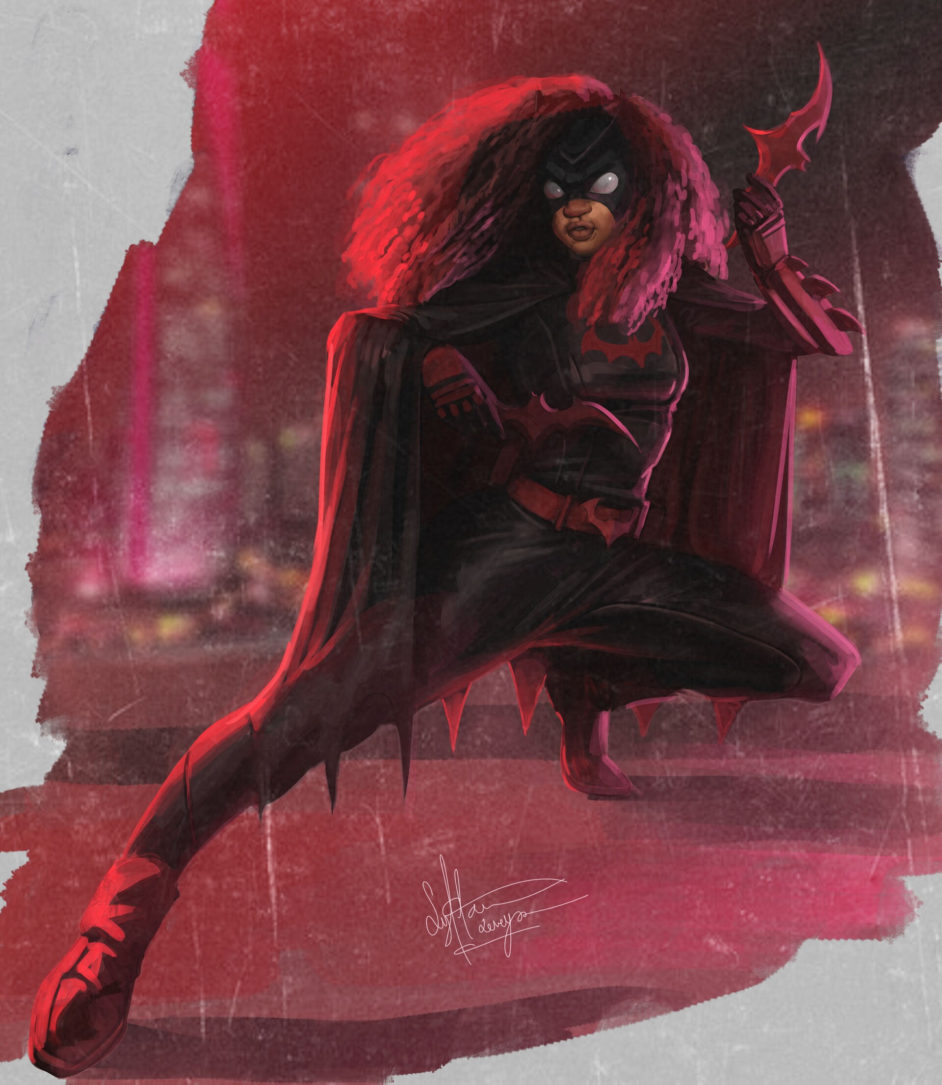ArtStation - Bat Woman