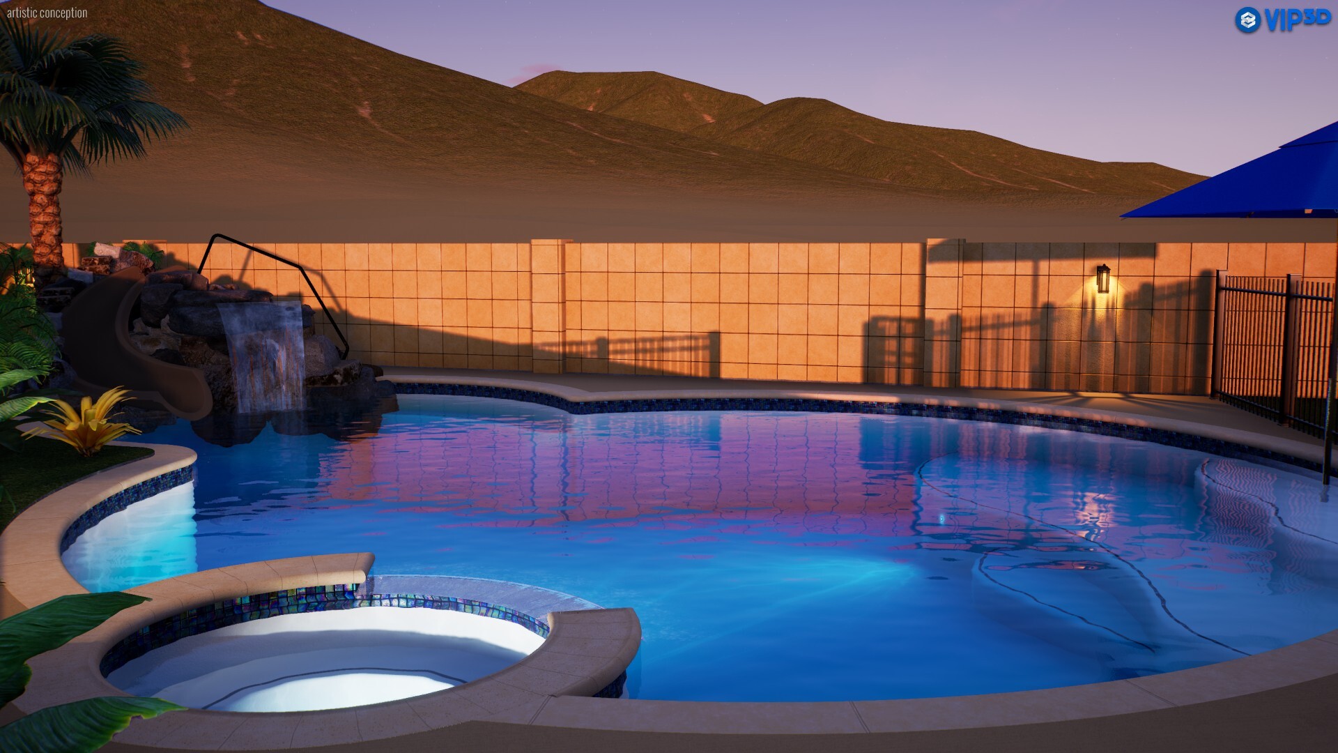 CalTex PoolDesign - Buckeye, Arizona Pool