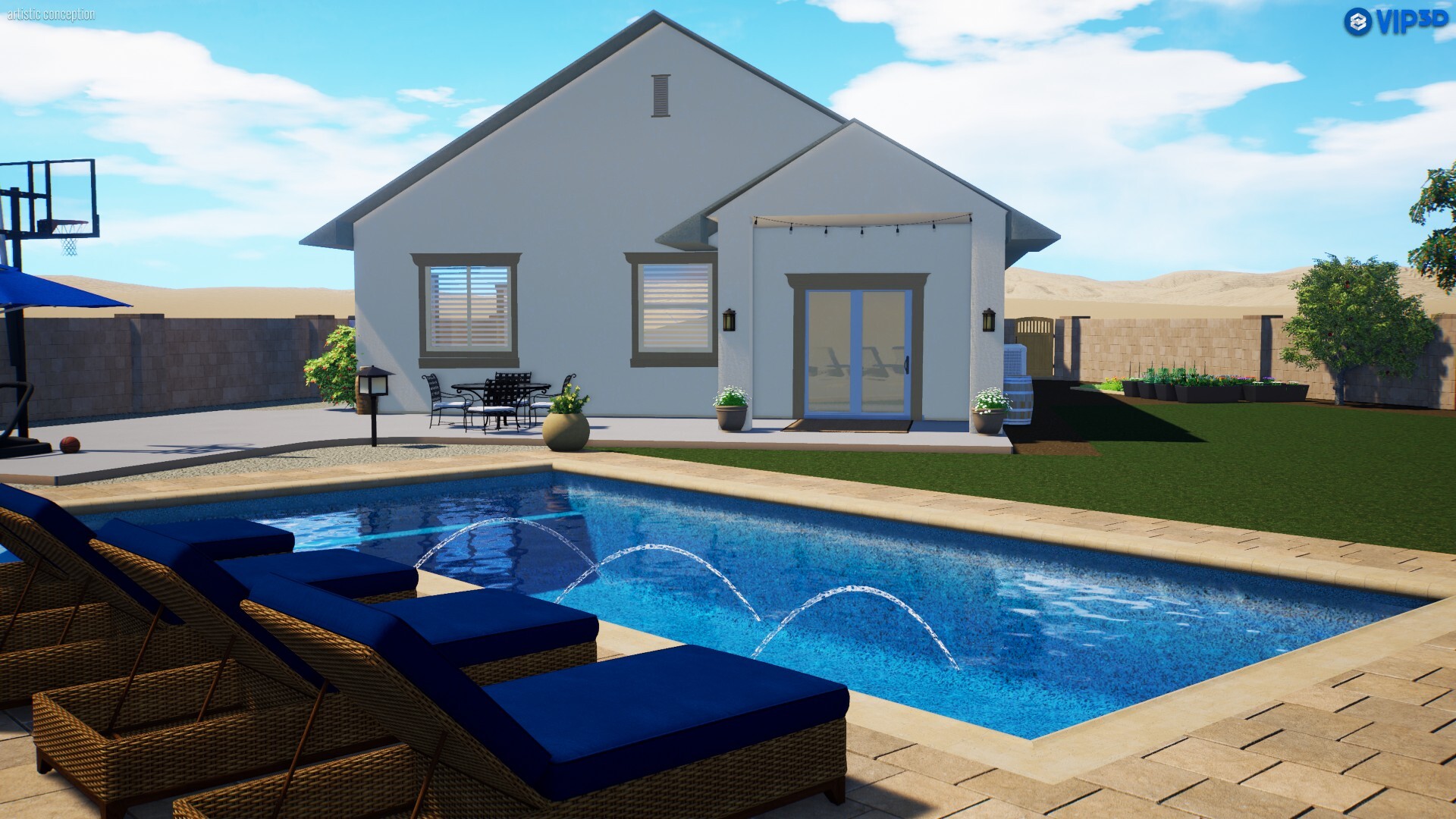 CalTex PoolDesign - Surprise Arizona Pool