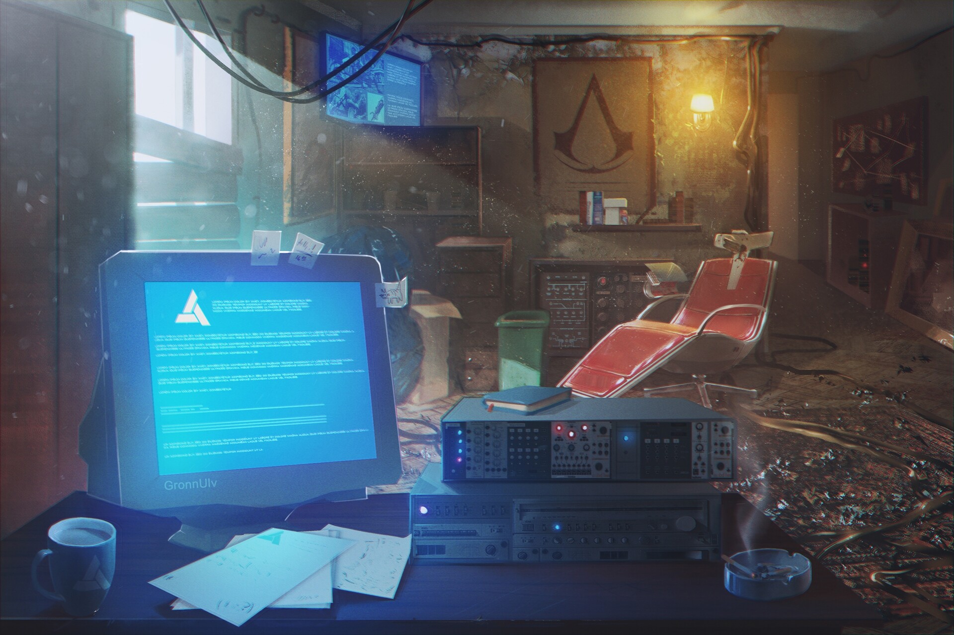 ArtStation - Assassins Creed and Half-life crossover