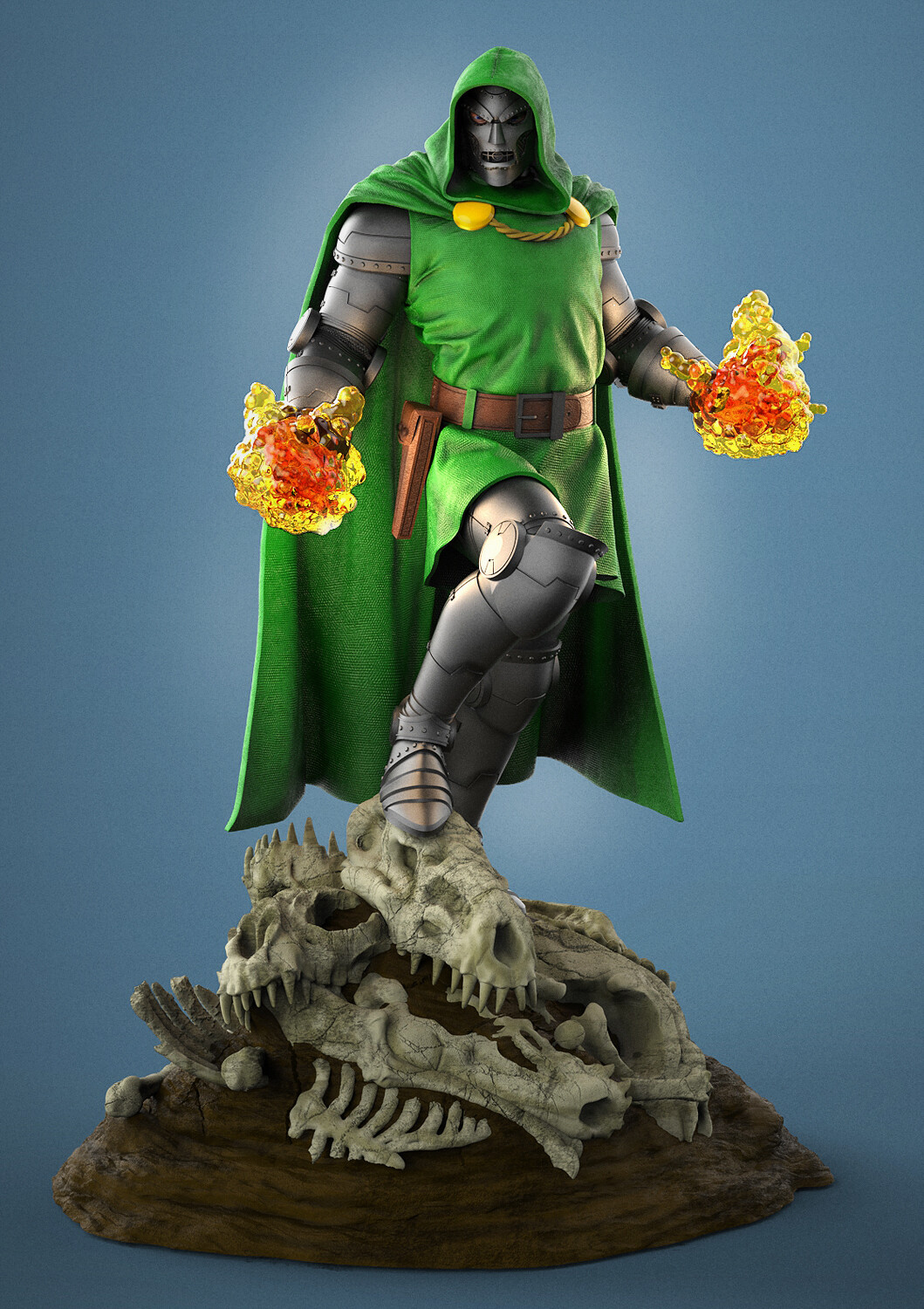 ArtStation - Dr Doom PVC statue