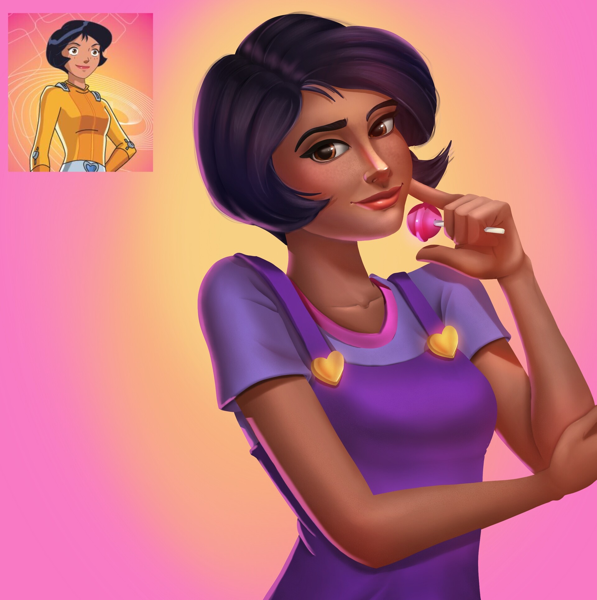 ArtStation - Alex Totally Spies FanArt