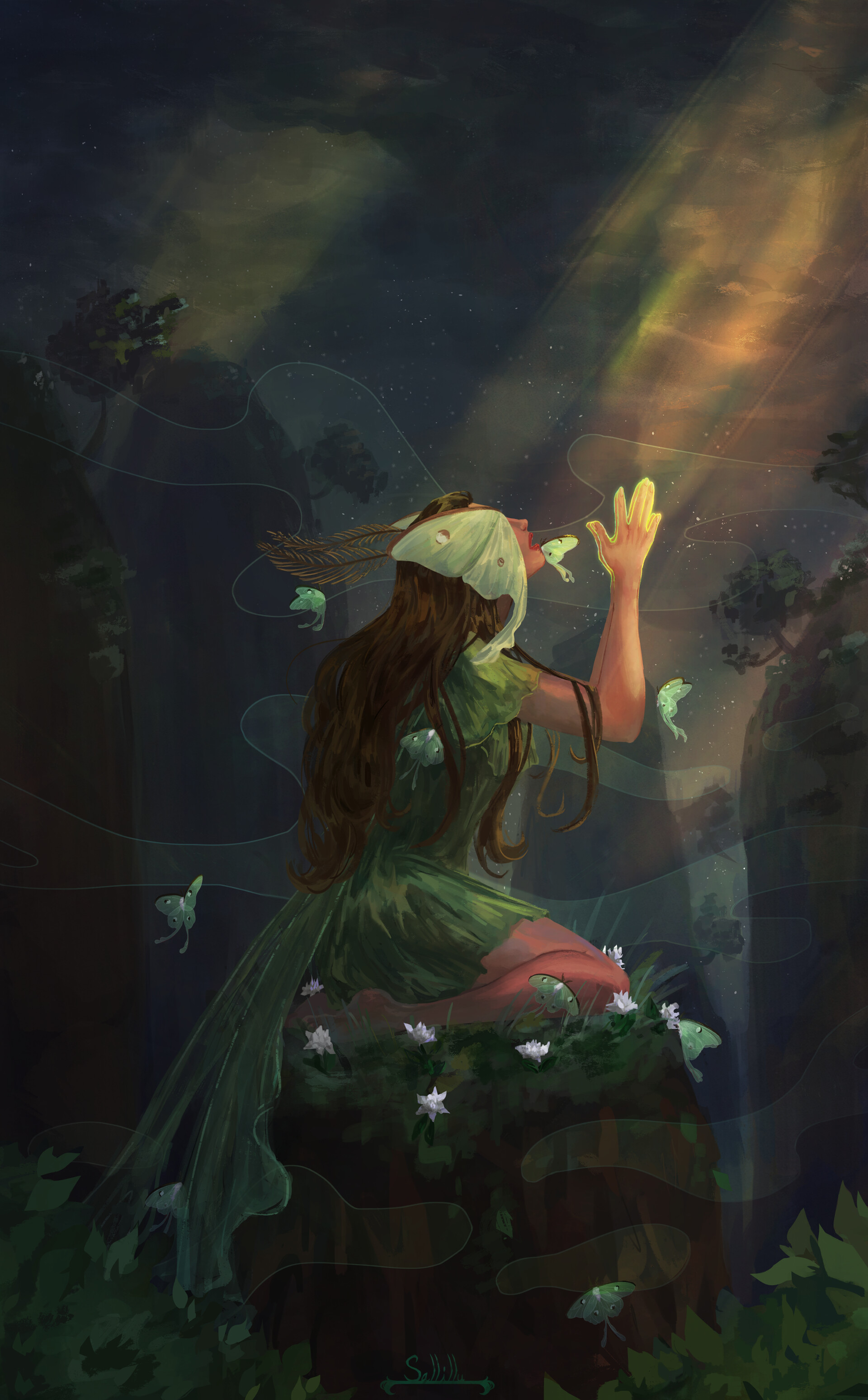 ArtStation - Luna Moth