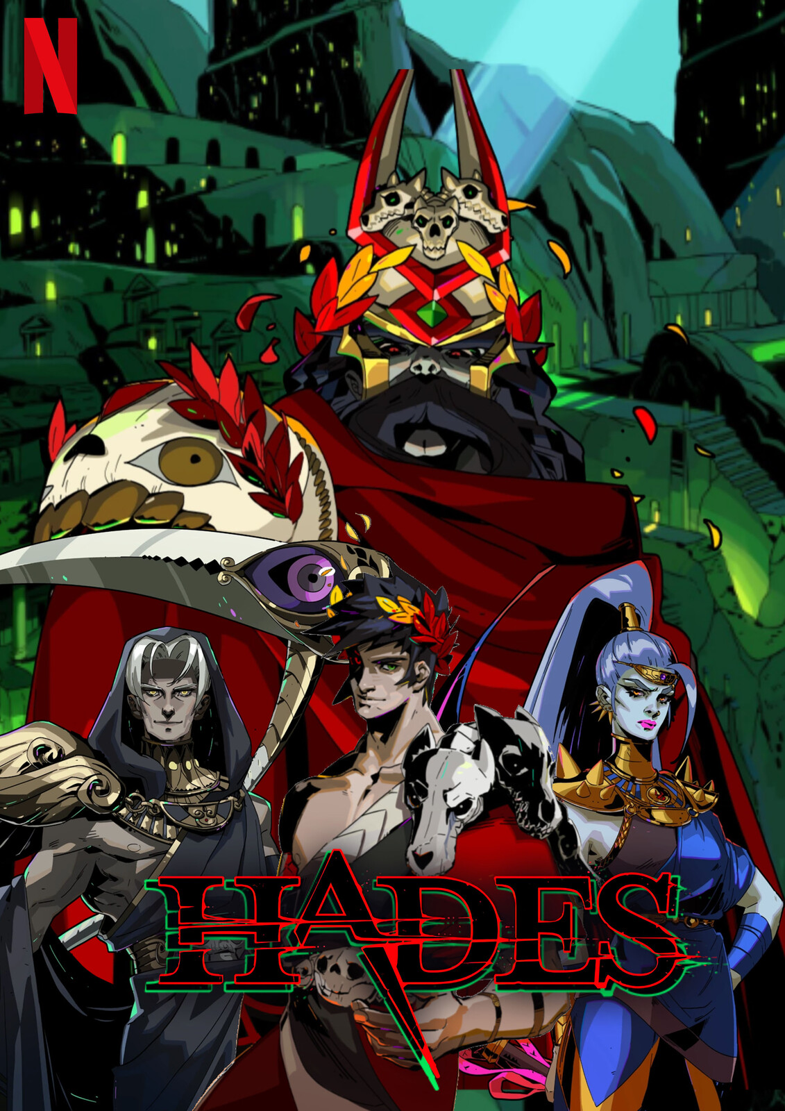 Manuel Edgardo - Fake Hades Netflix Poster