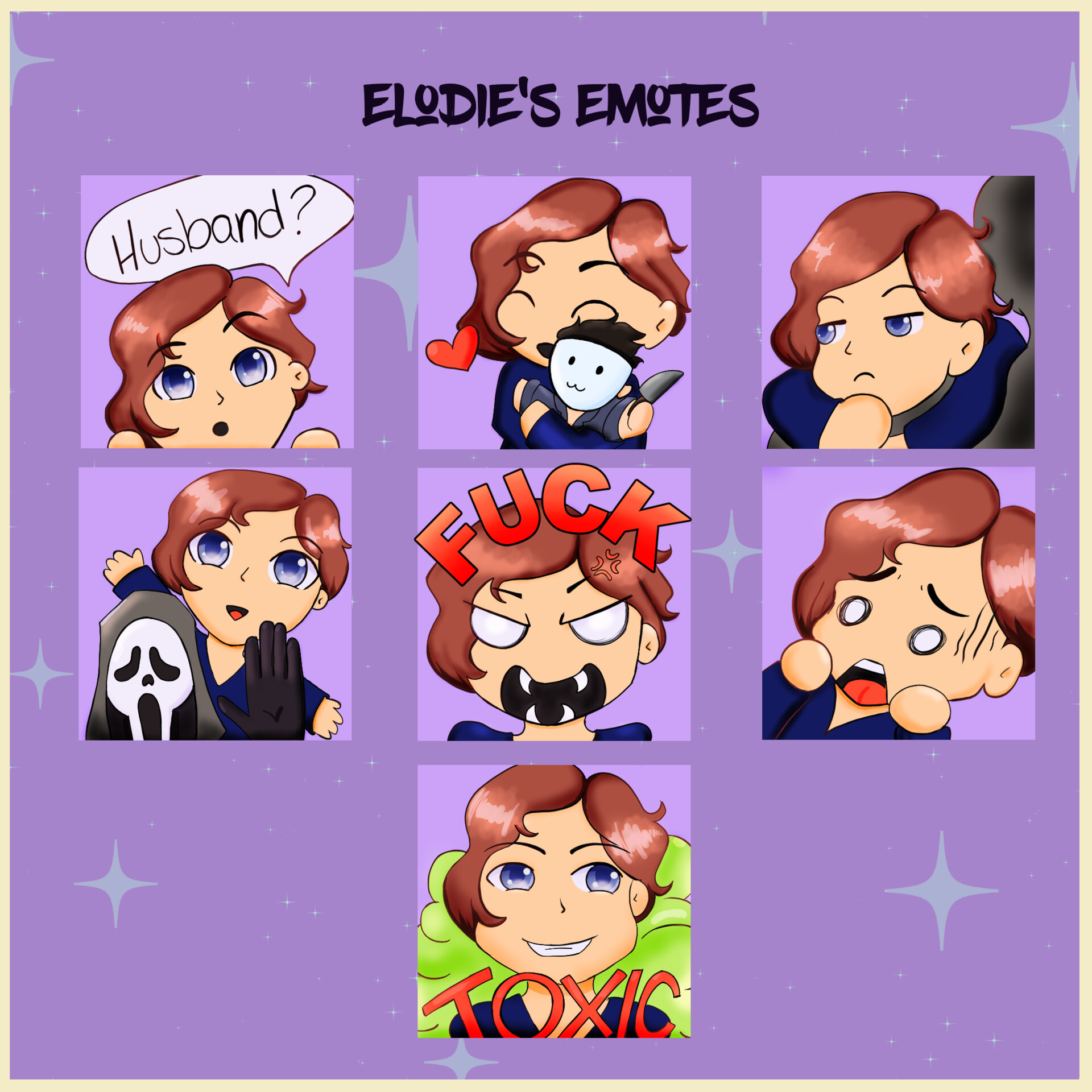 Marina Weldon - Twitch Emote Examples
