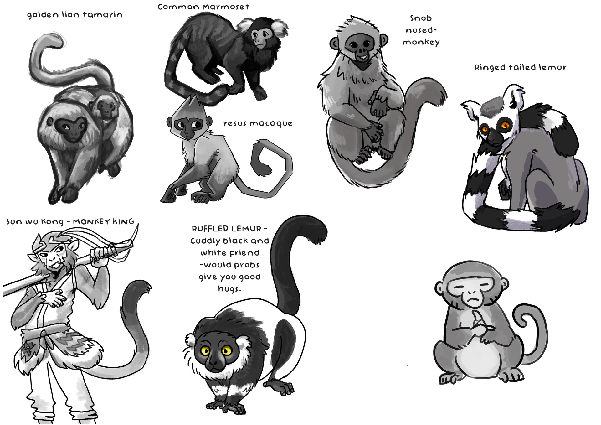 ArtStation - Assorted Sketches and film studies