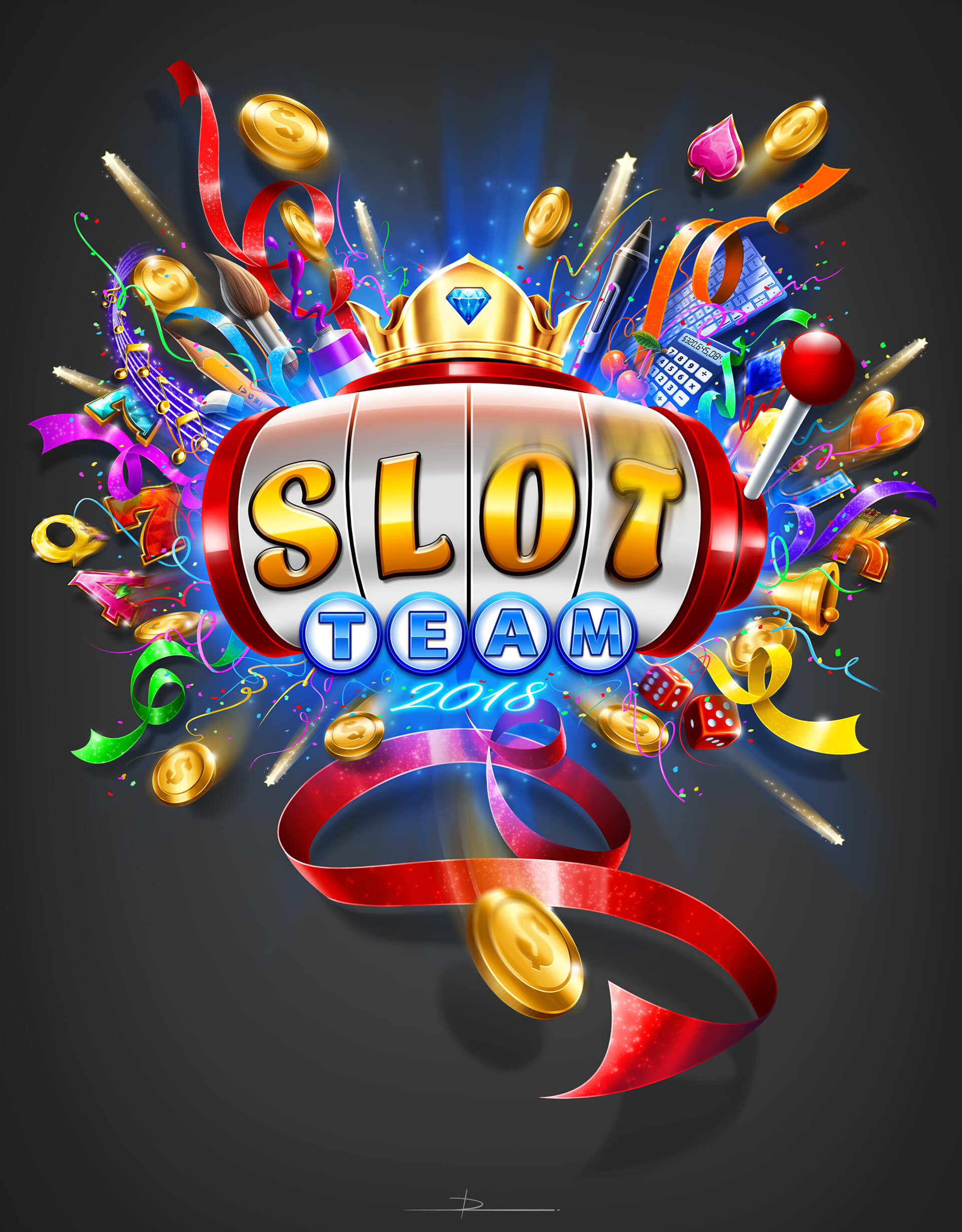 ArtStation - Slot Team Logo