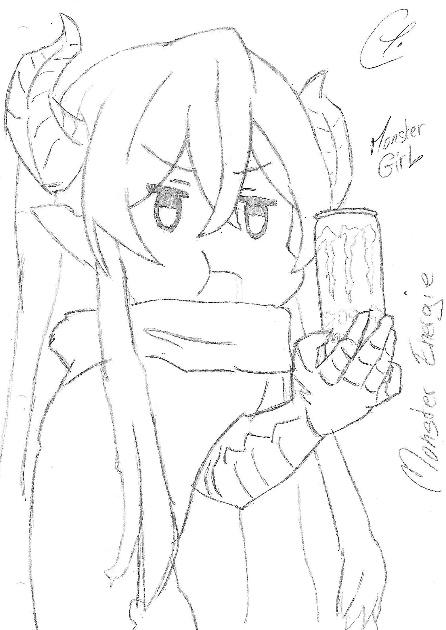 ArtStation - monster girl