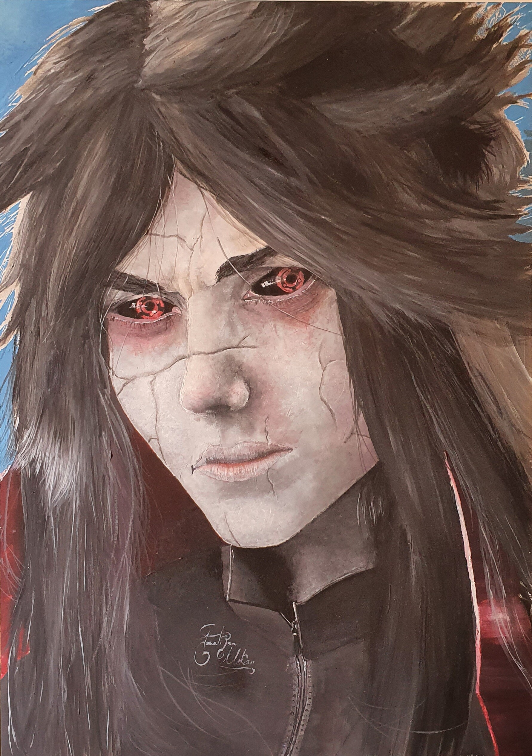 ArtStation - Madara uchiha Fanart
